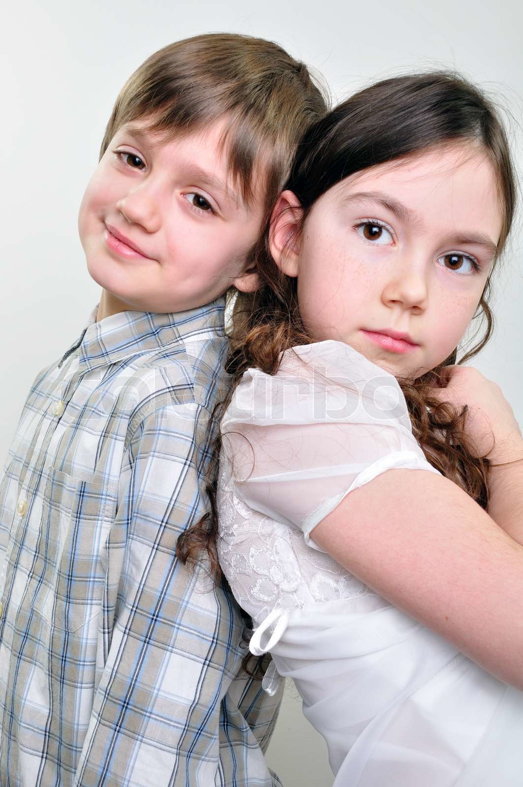 boy and girl | Stock image | Colourbox
