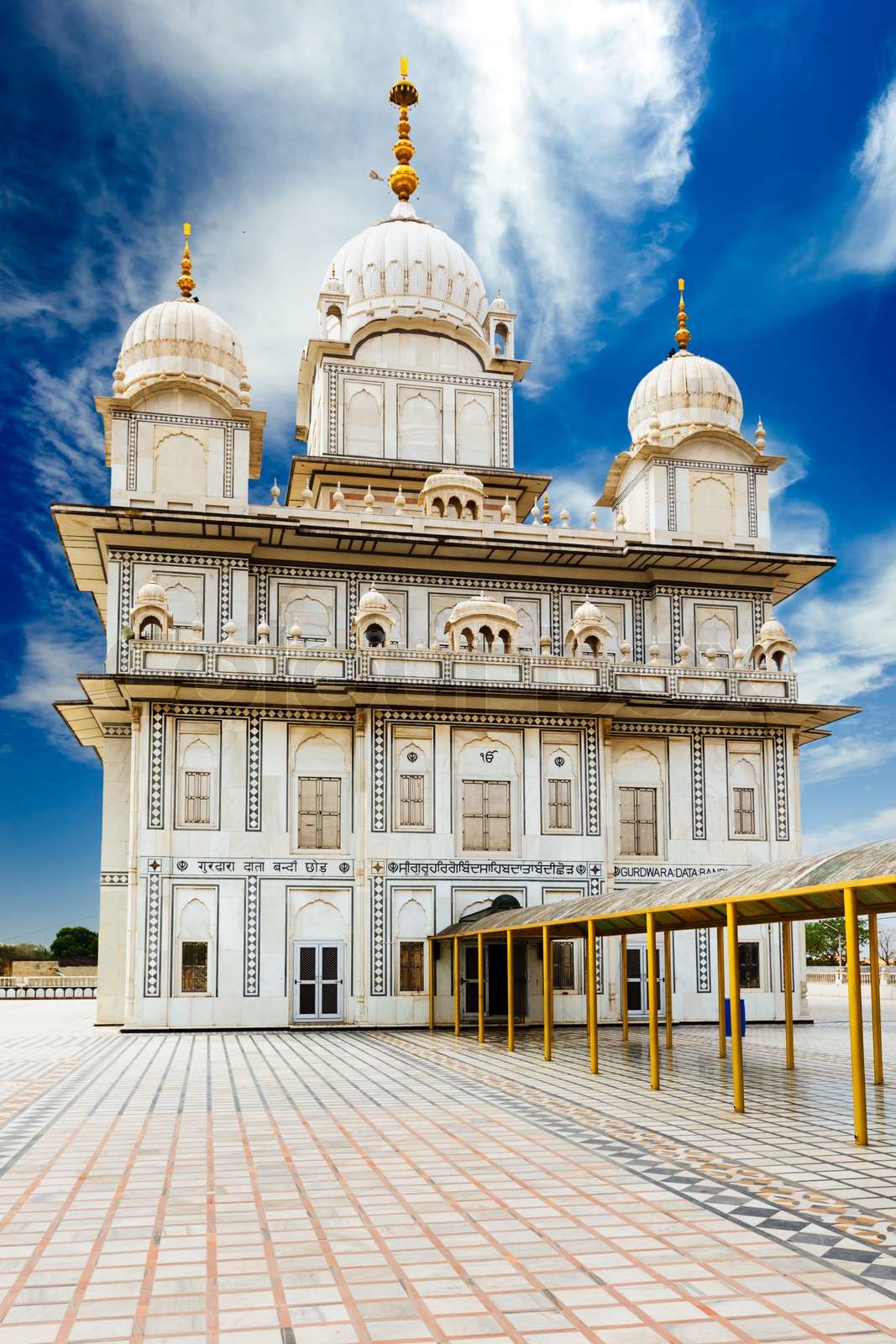 Sikh Gurdwara Stock Image Colourbox