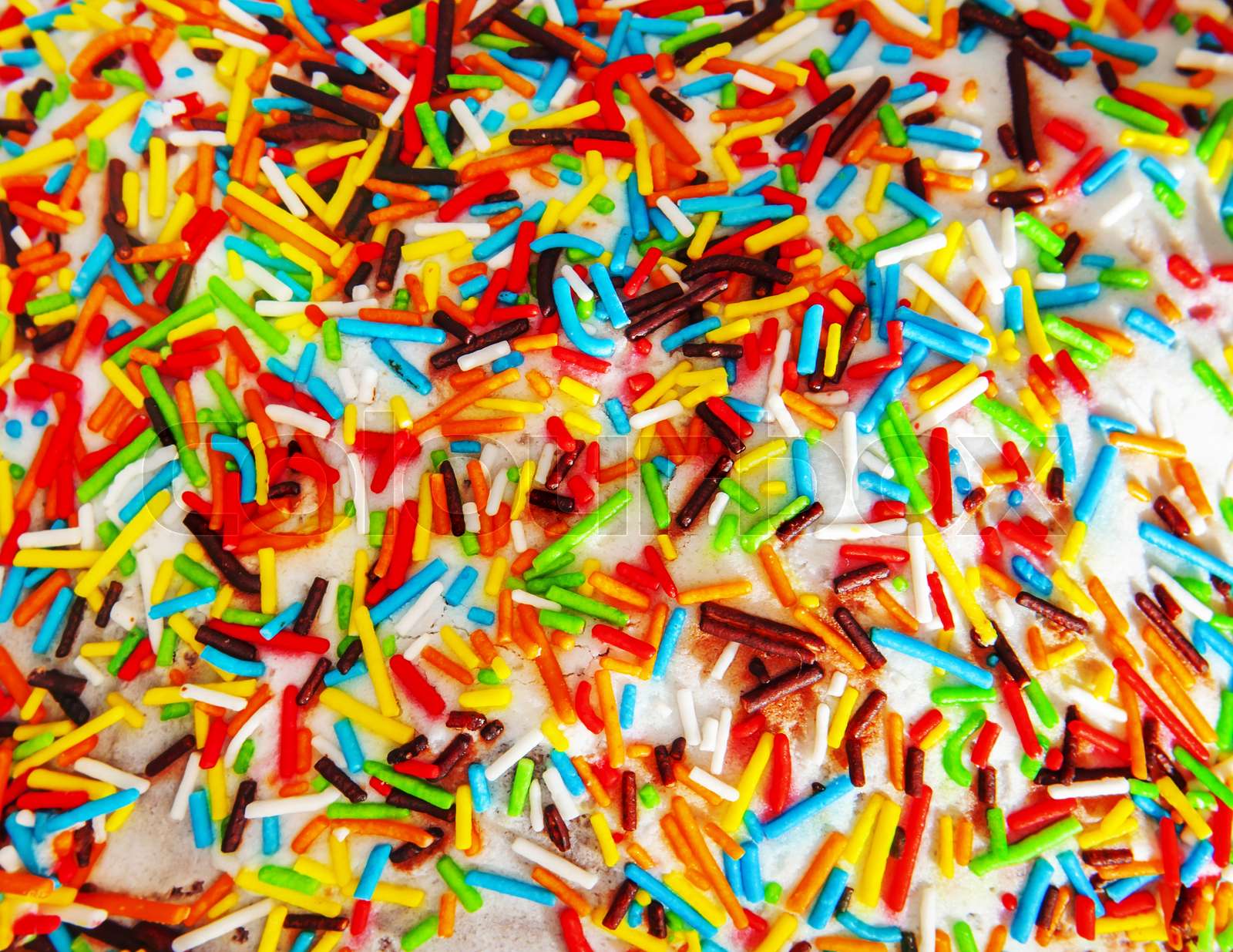 sprinkles on rich bread | Stock image | Colourbox