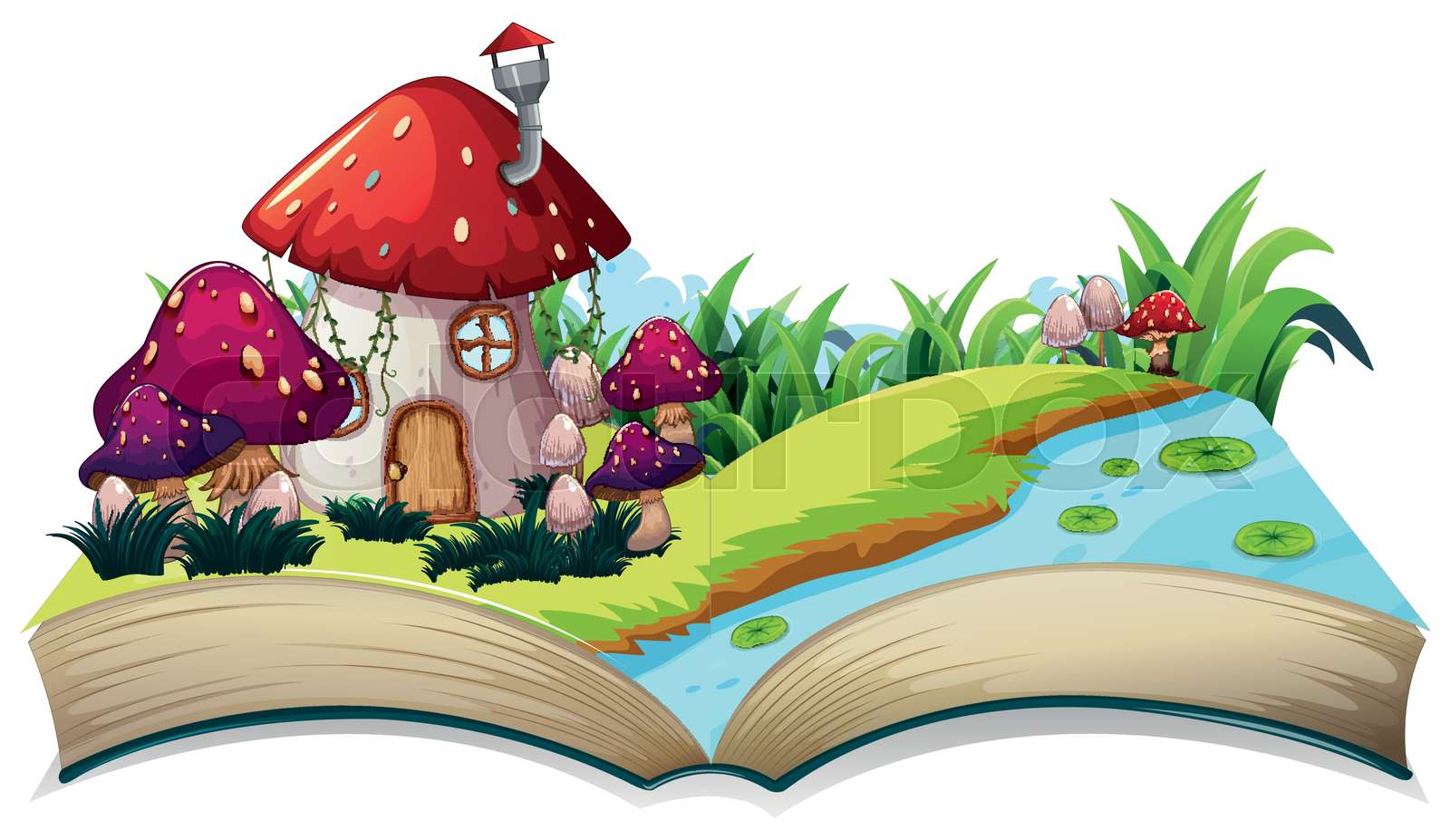 Fairy Tale Book Clipart