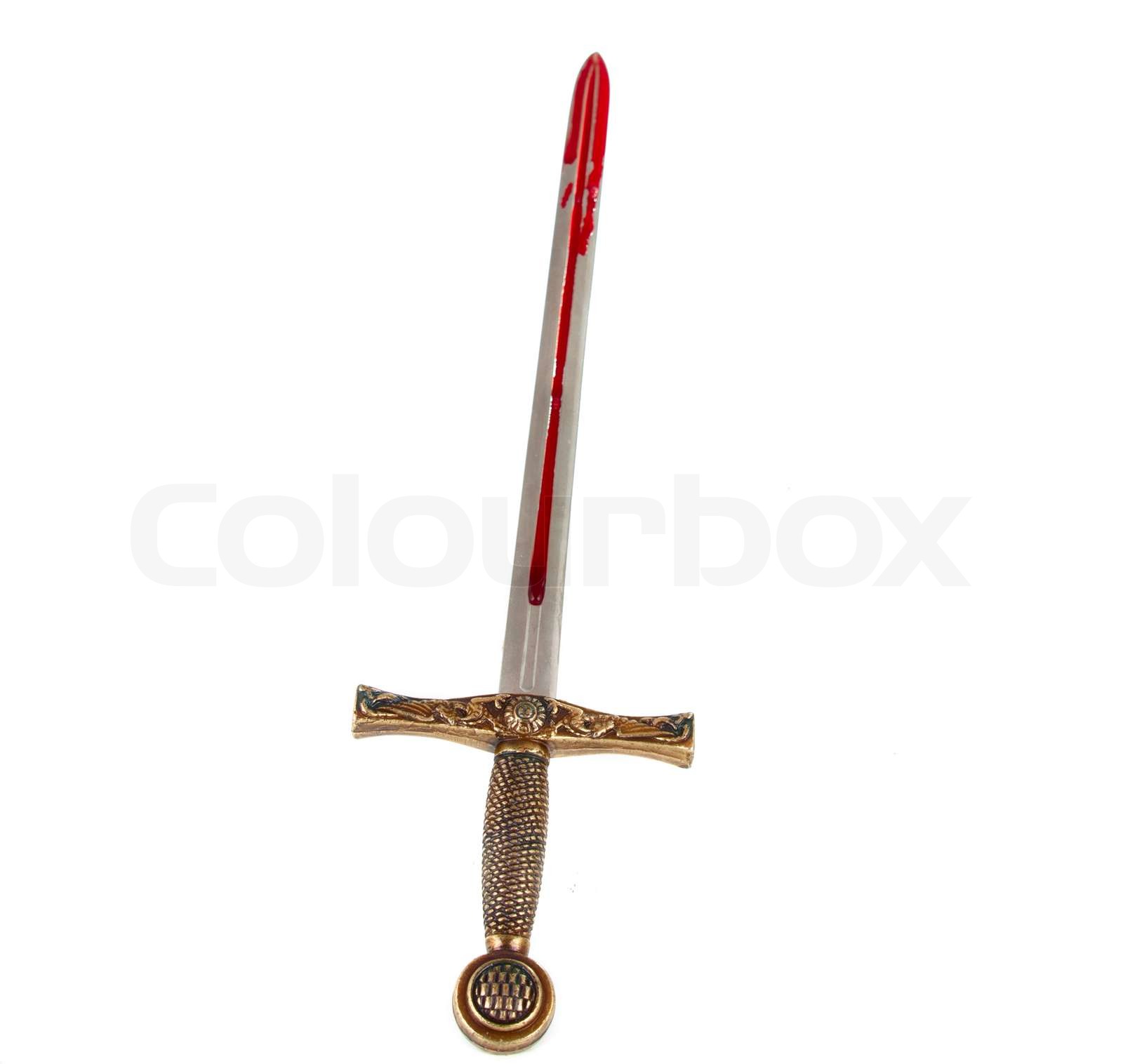 sword with blood | Stock image | Colourbox