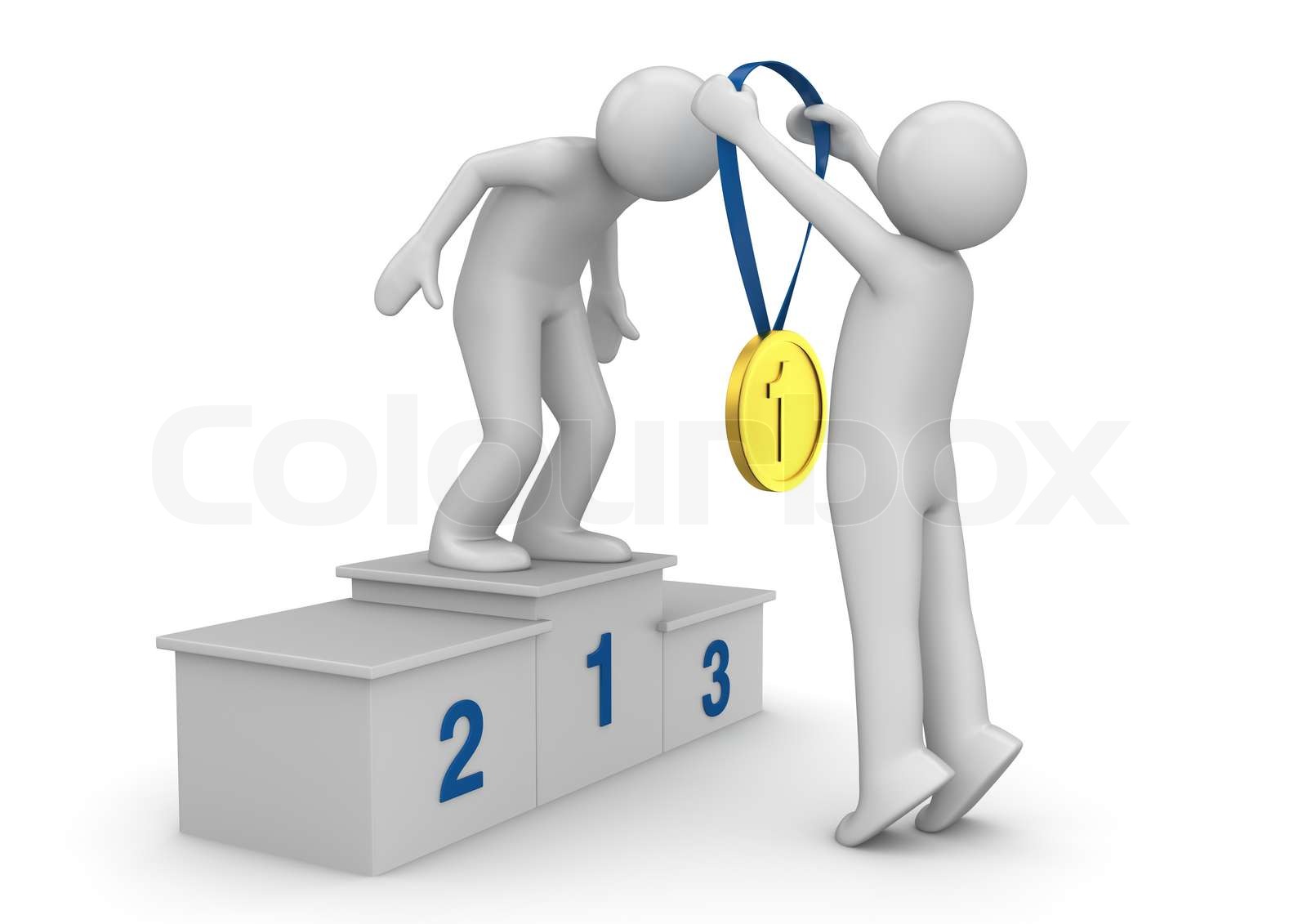 Sports samling - 1. plads vinder | Stock foto | Colourbox