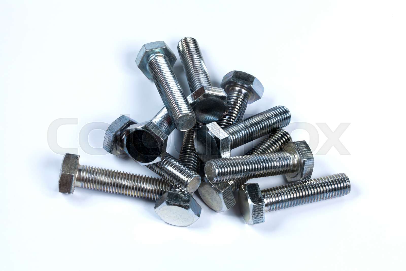 nut and screw. | Stock image | Colourbox
