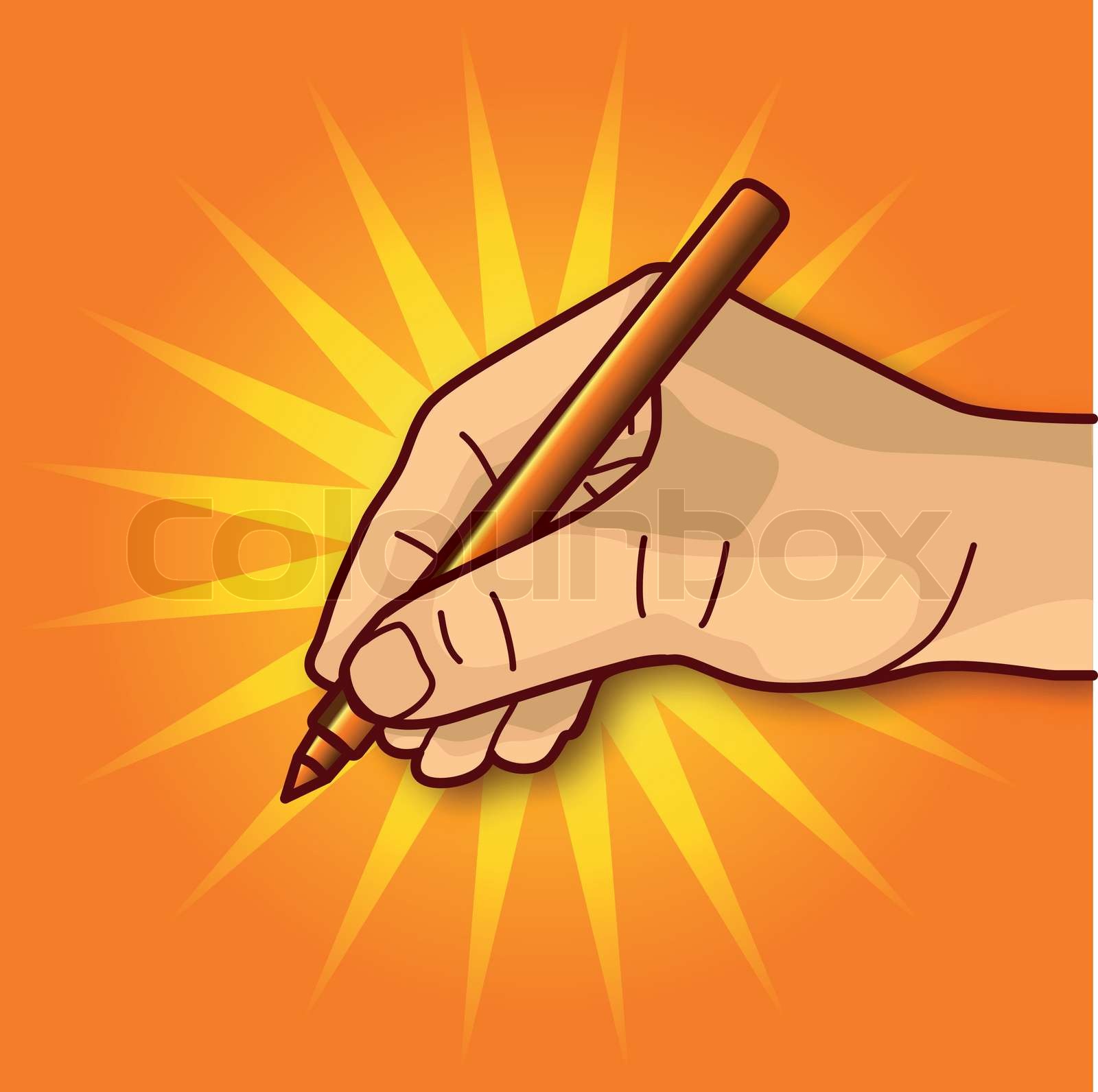 Hand sign | Stock vector | Colourbox