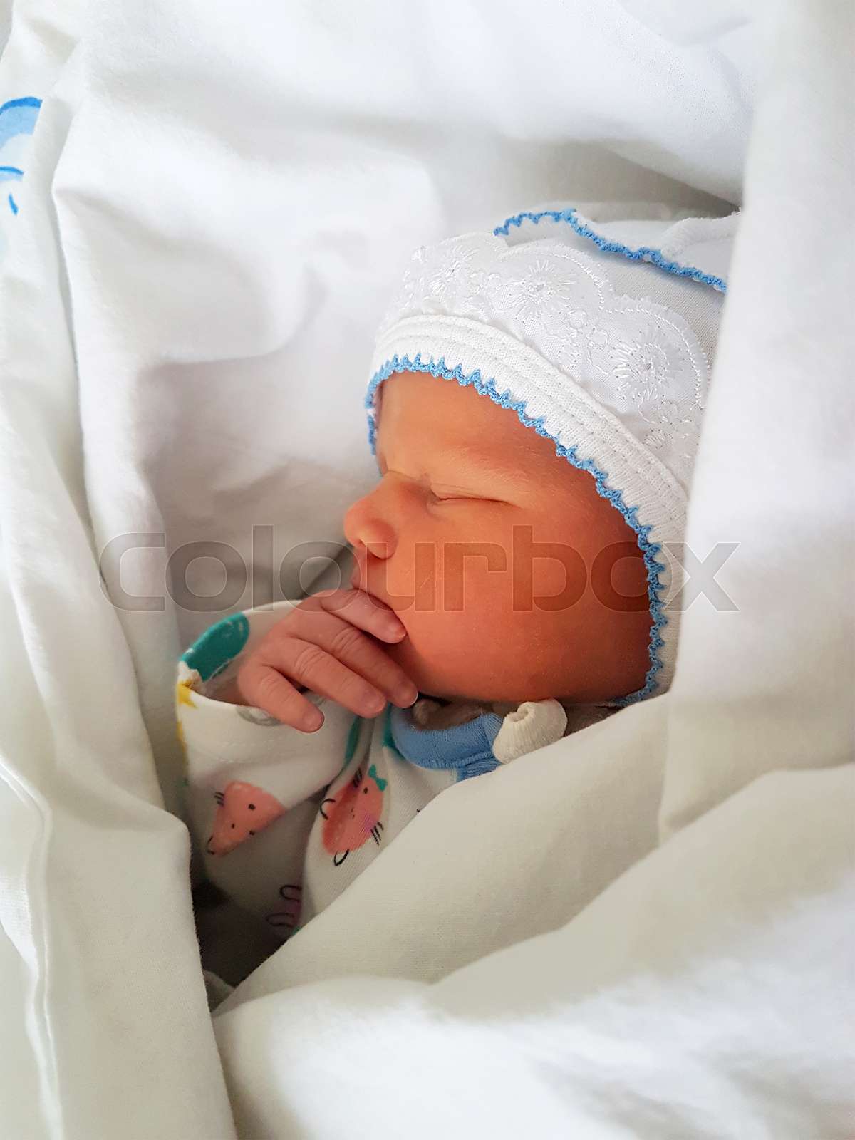 Newborn baby | Stock image | Colourbox