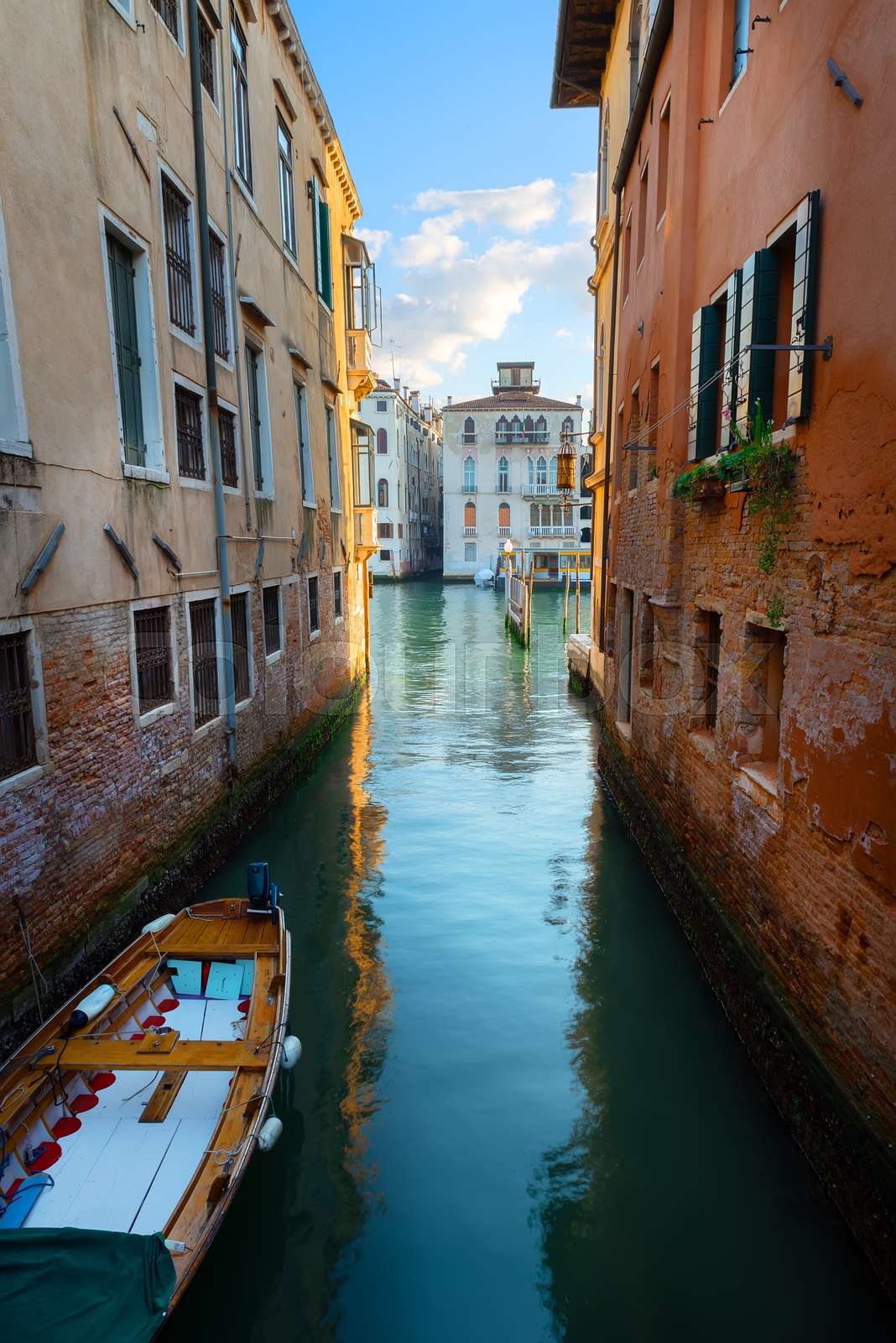 Street on water | Stock image | Colourbox