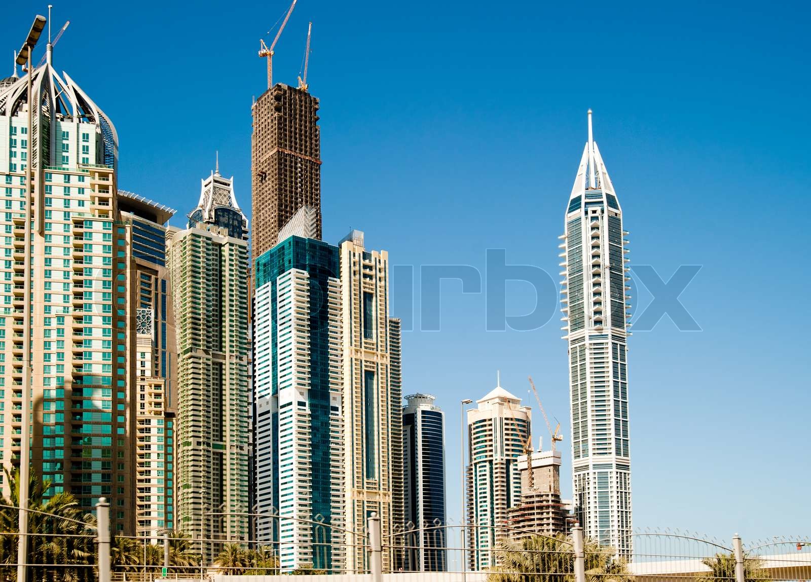 Schone Landkarte Von Dubai Bild