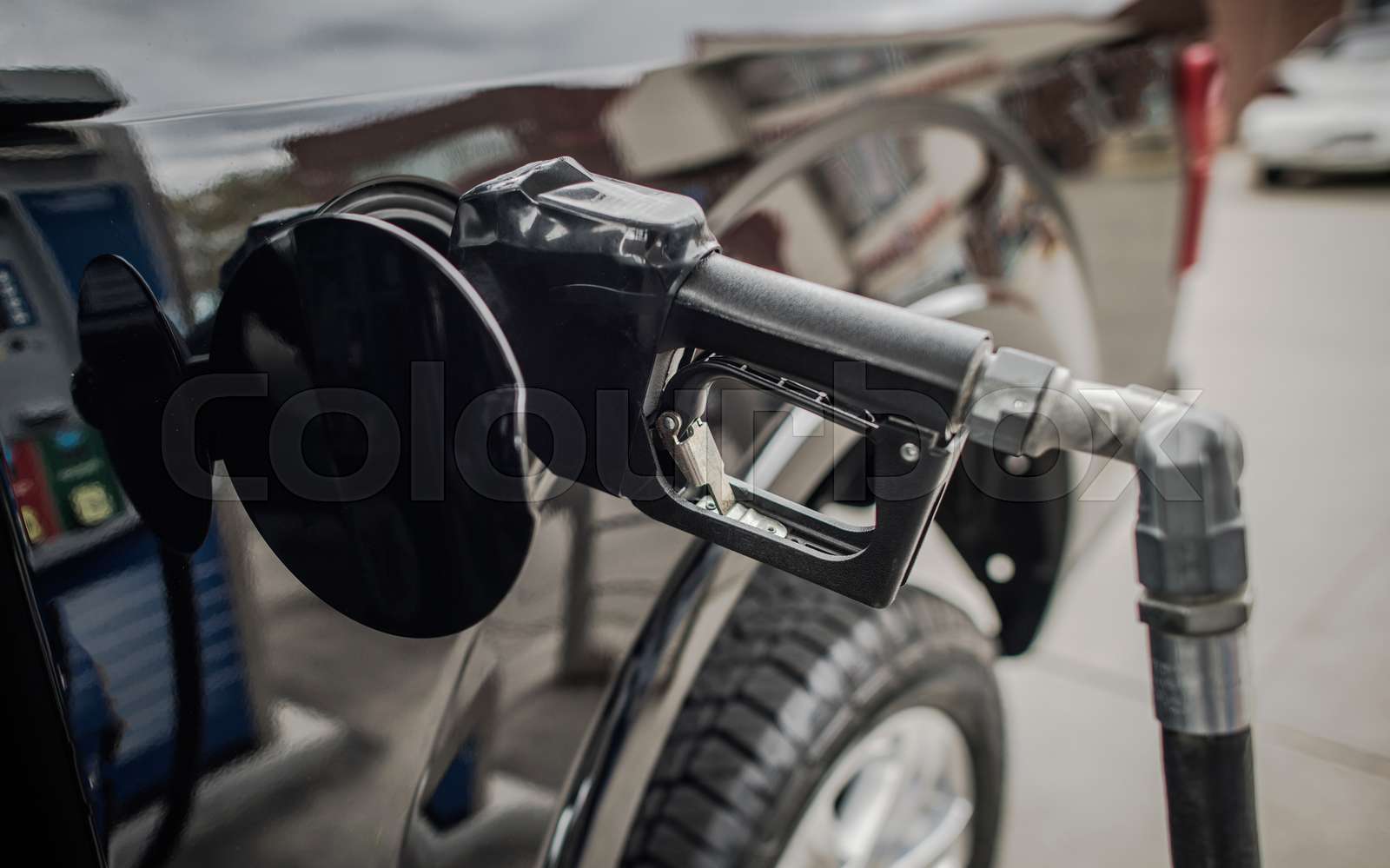 Fueling Pickup Truck | Stock image | Colourbox