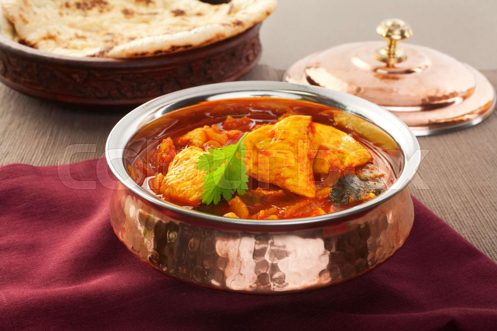 Madras Chicken Indian Curry Food Meal | Stock image | Colourbox