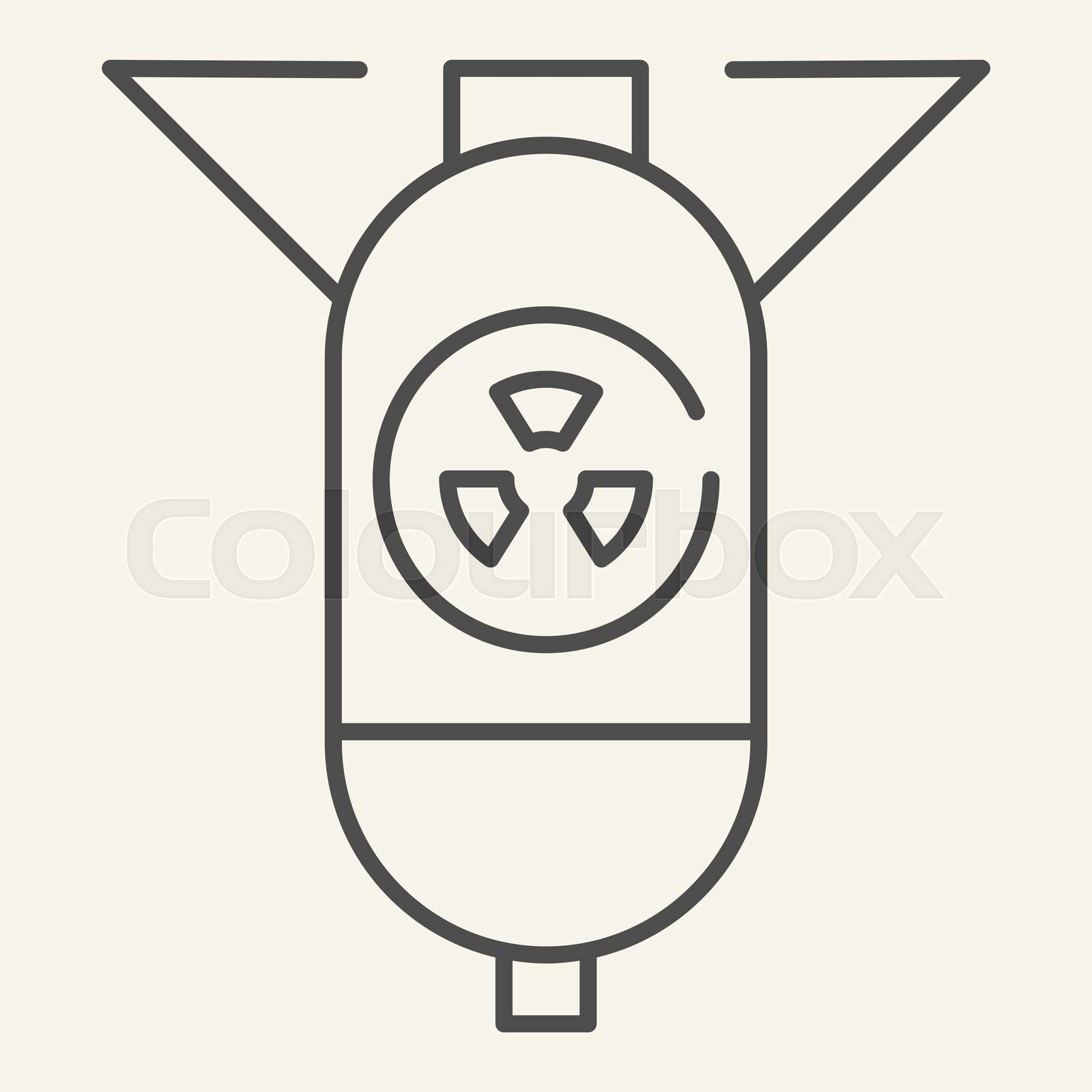 Nuclear Missile Drawing