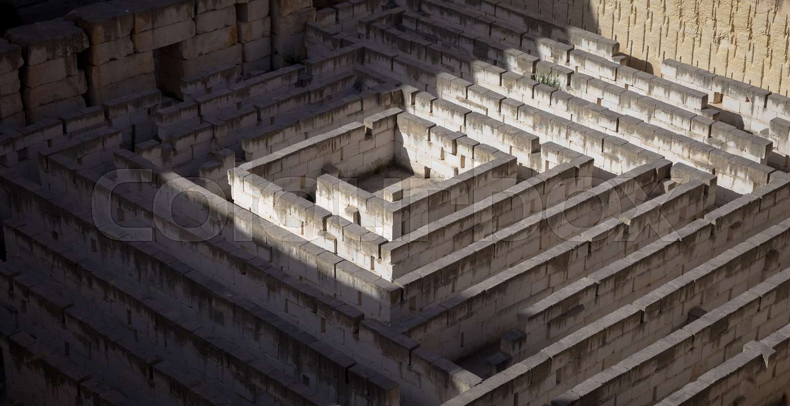 Dark Labyrinth Metaphor | Stock image | Colourbox