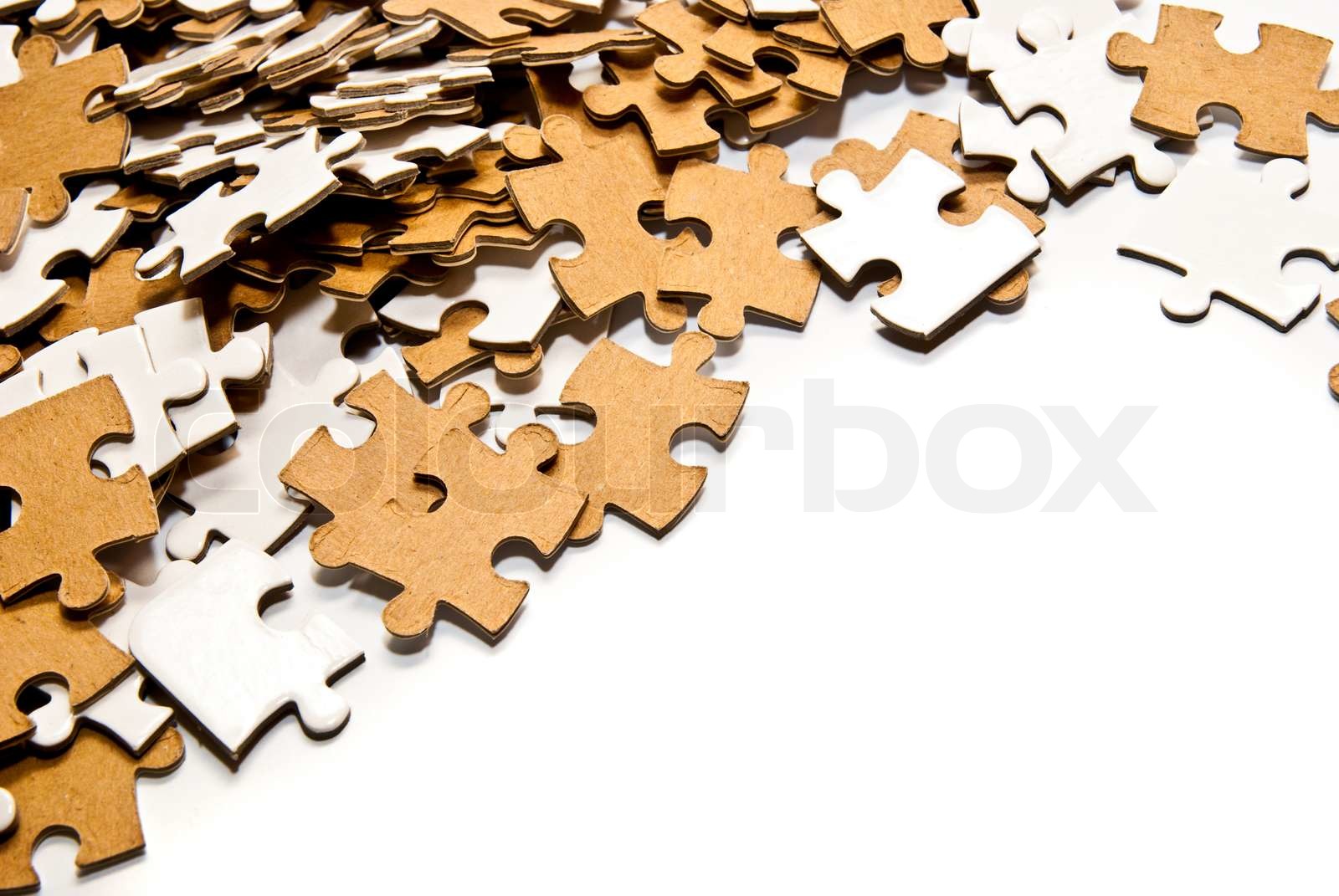 Puzzleteile | Stock Bild | Colourbox