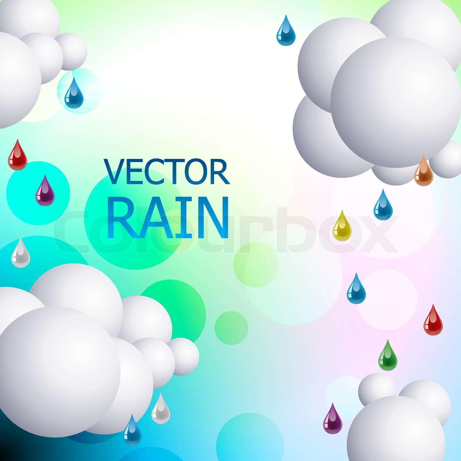 beautiful, square, effect | Stock vector | Colourbox