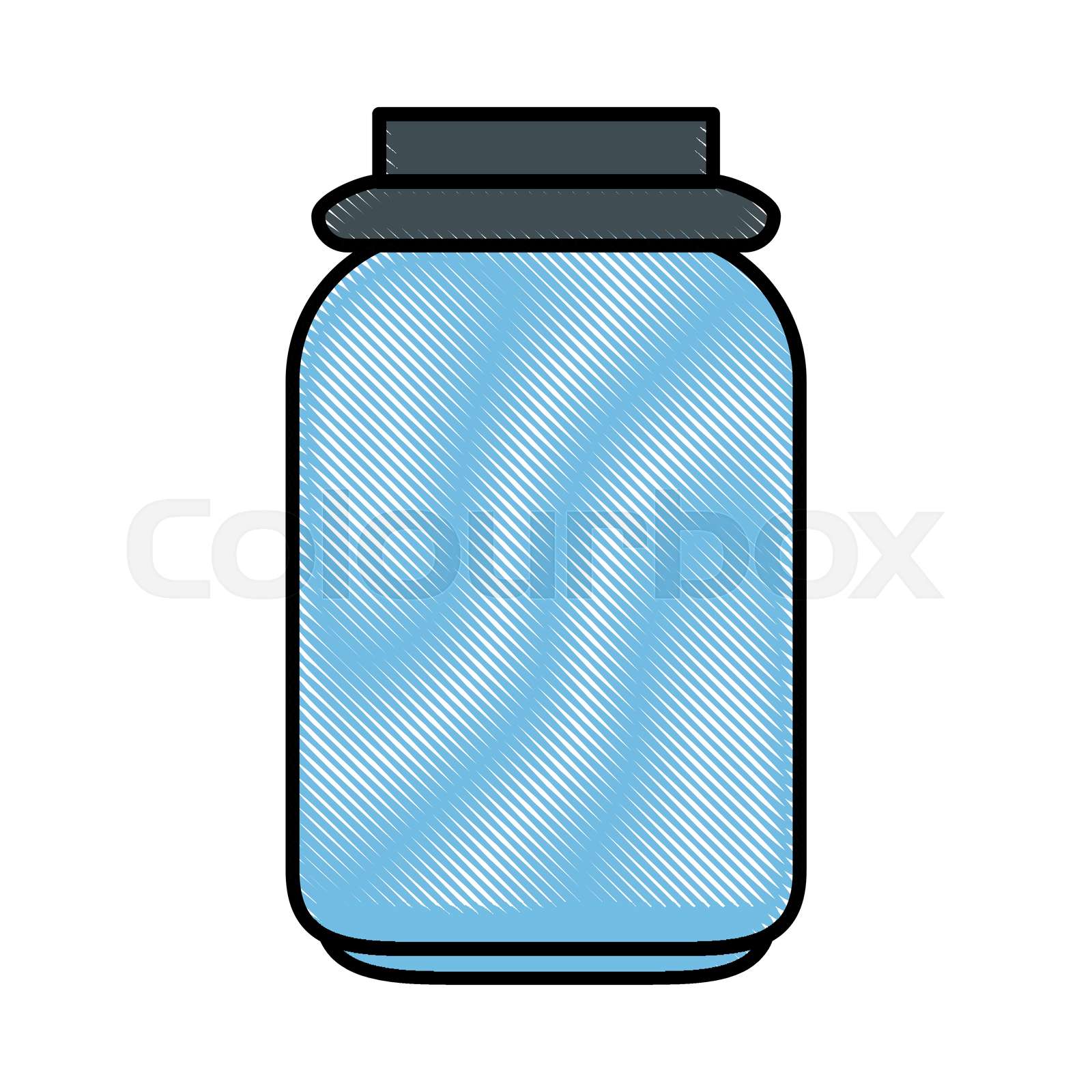 jar vector illustration | Stock vector | Colourbox