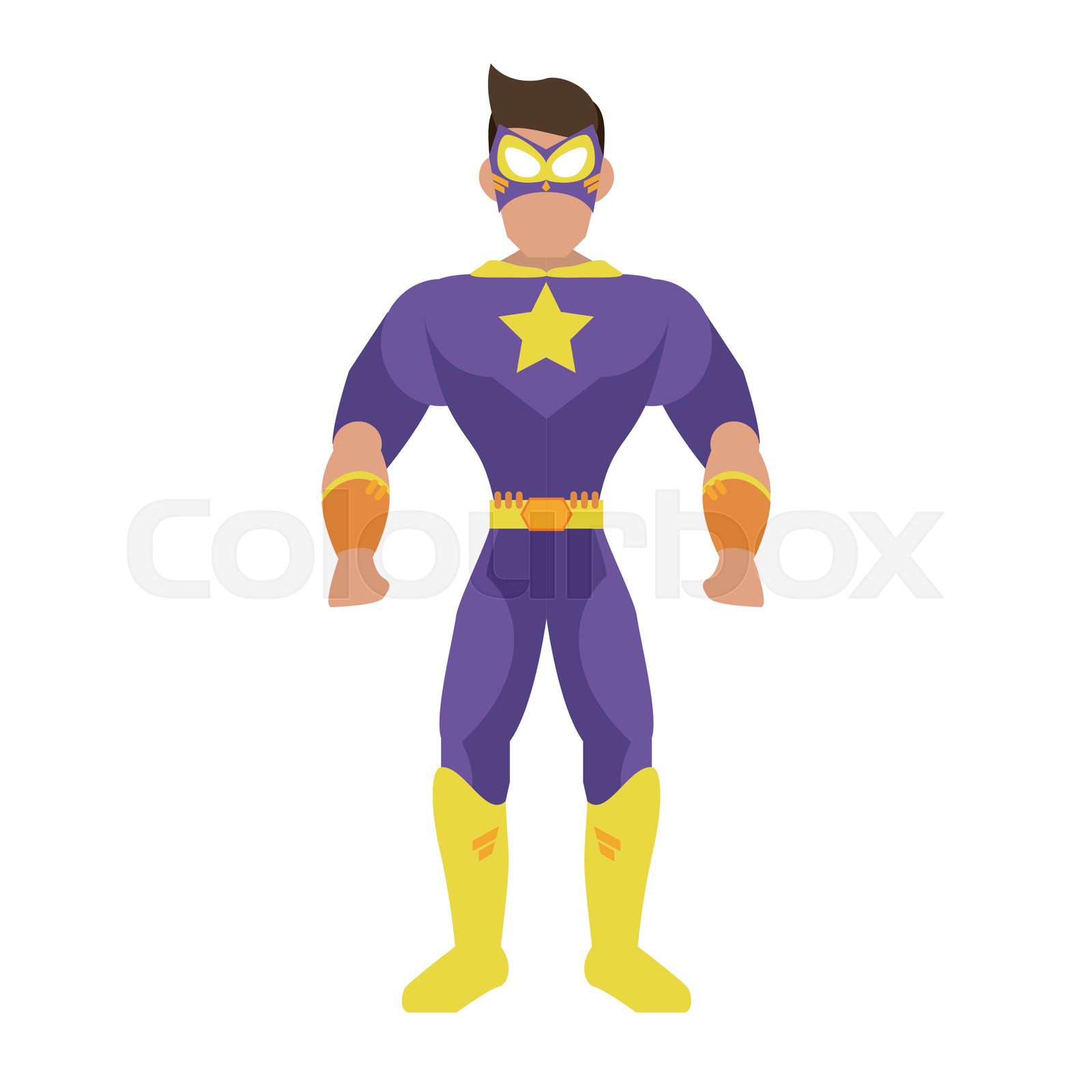 superhero avatar icon image | Stock vector | Colourbox