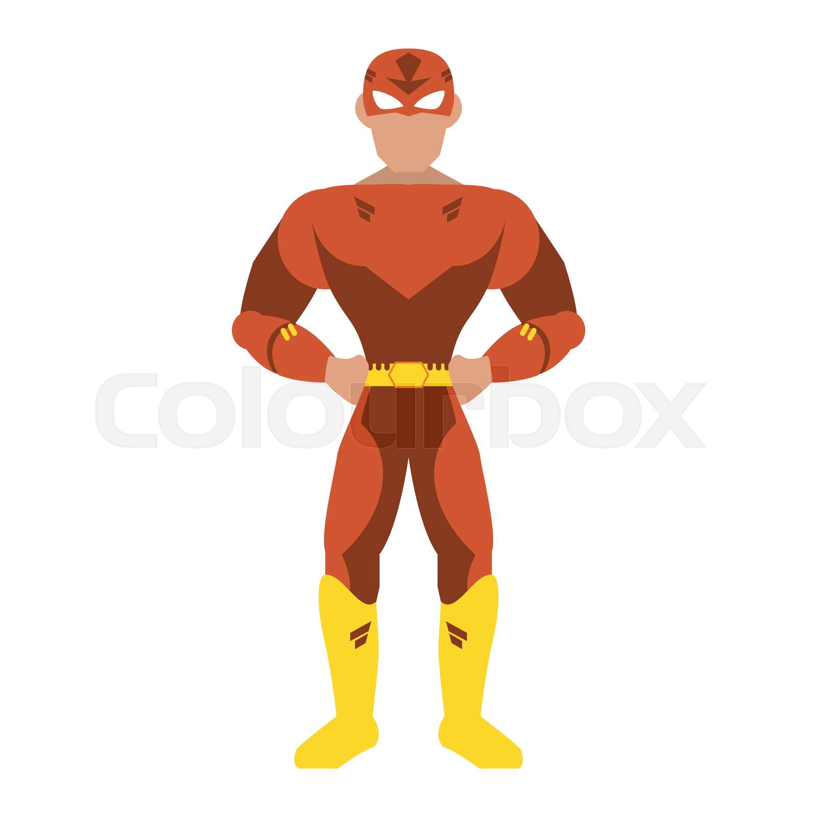 superhero avatar icon image | Stock vector | Colourbox