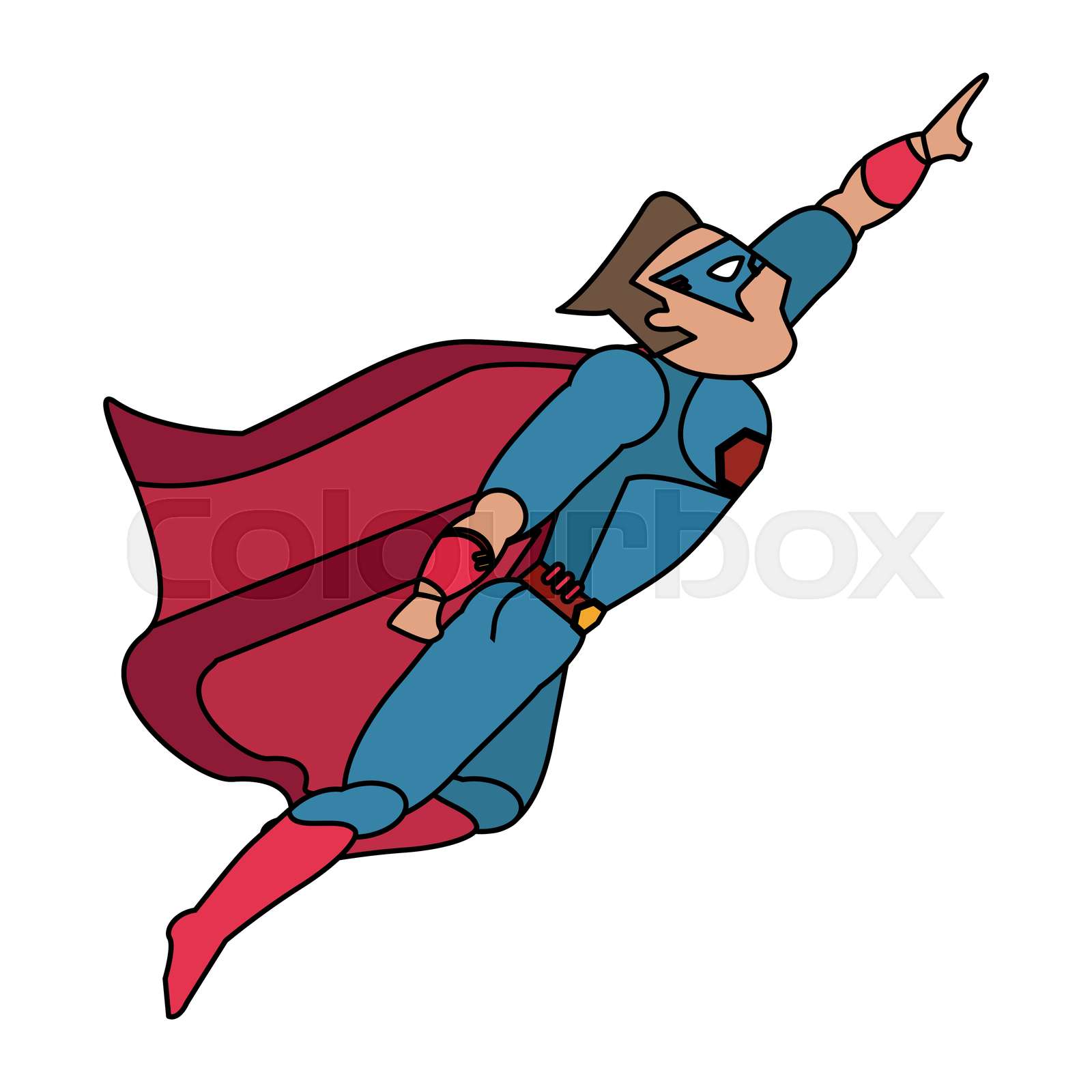 superhero avatar icon image | Stock vector | Colourbox