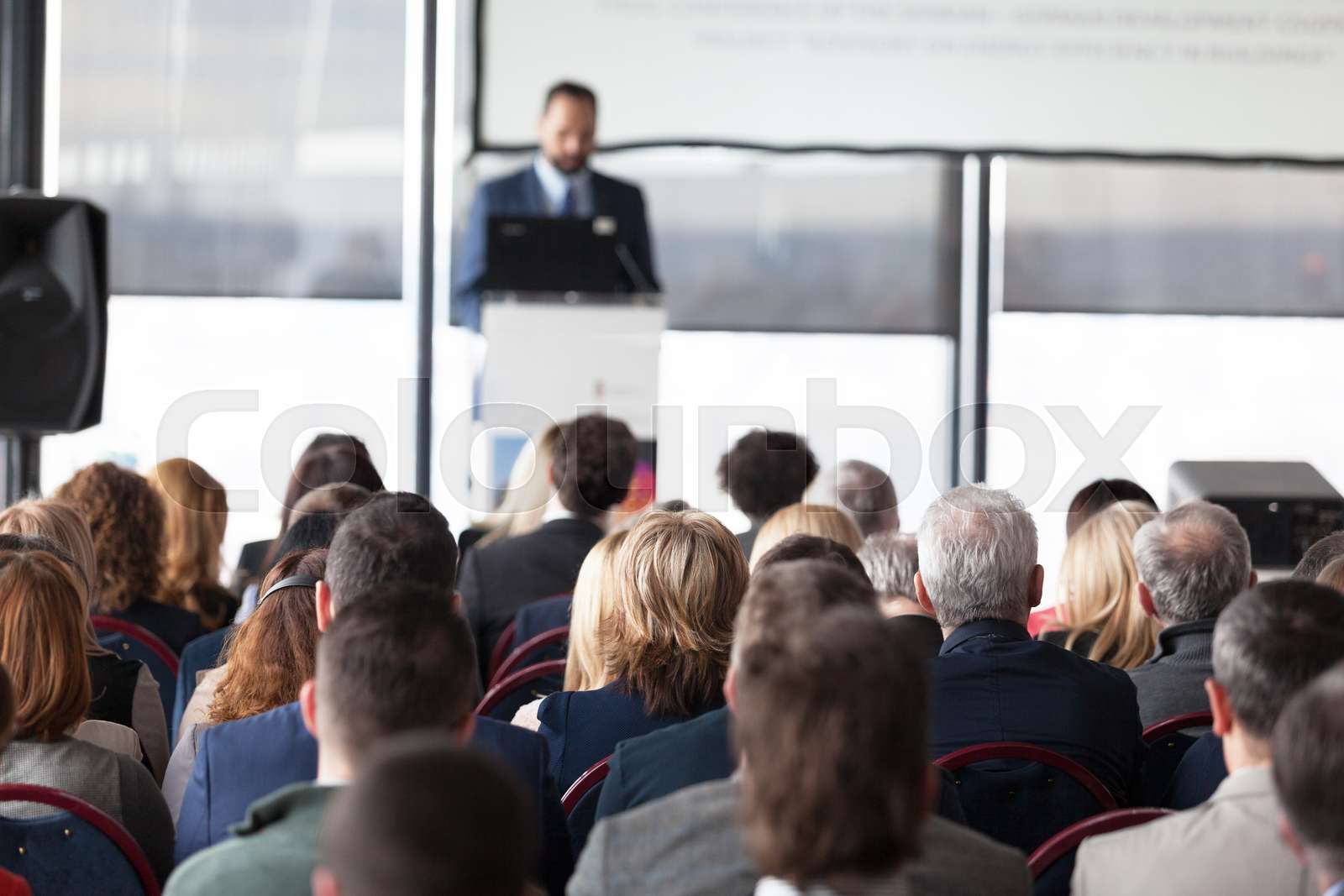 Business or professional conference. Presentation. | Stock image ...