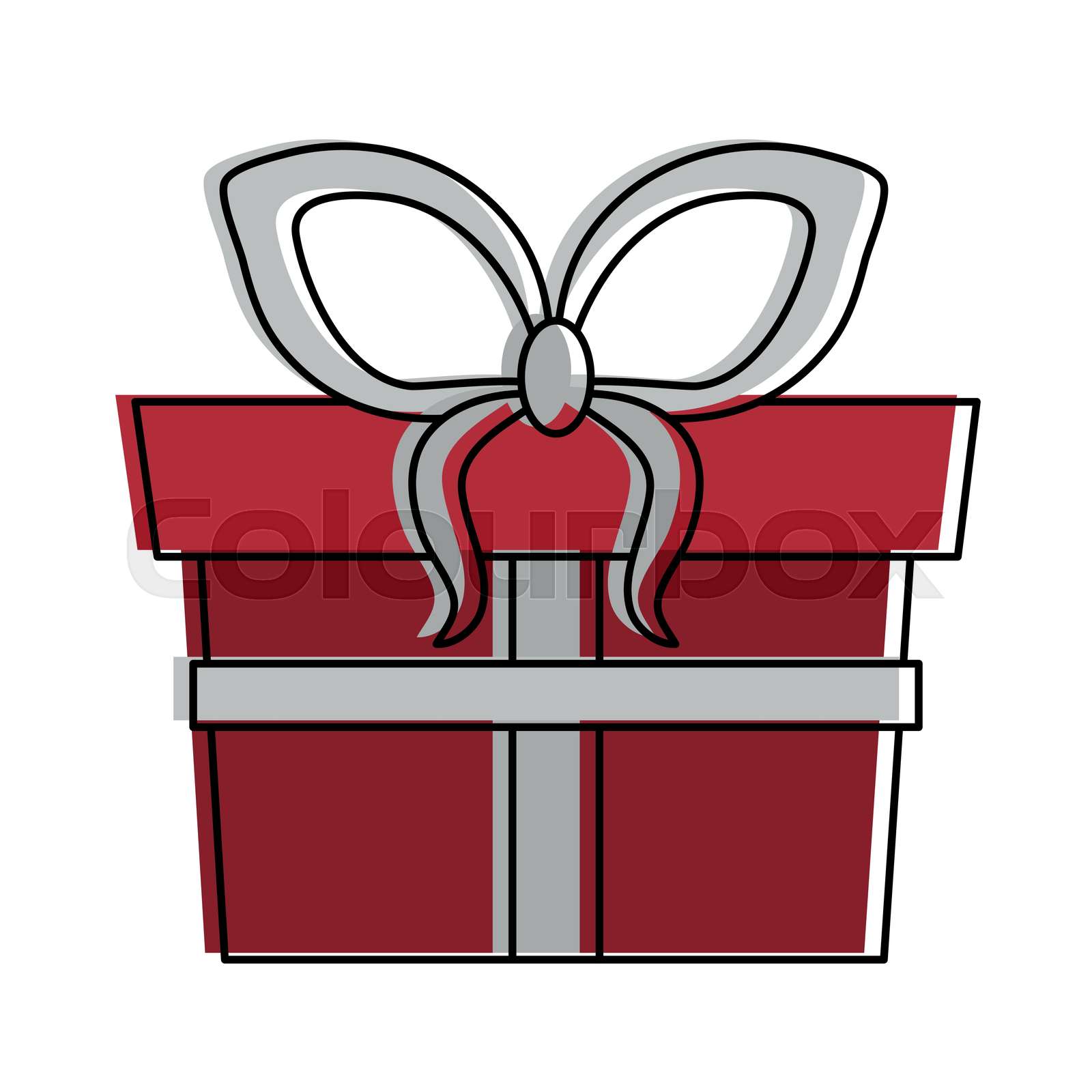 Gift Box Bow Clip Art