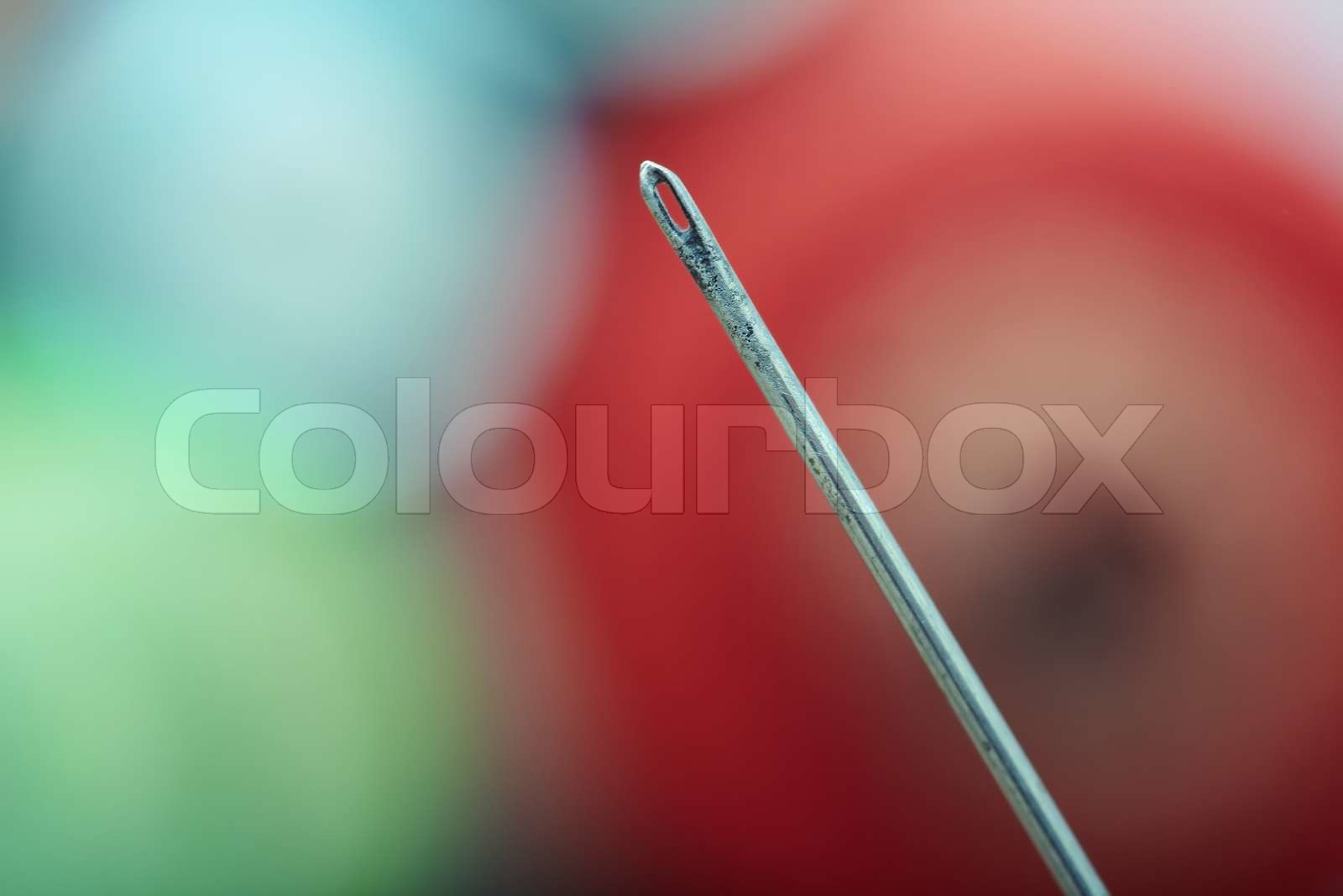 Sewing needle | Stock image | Colourbox