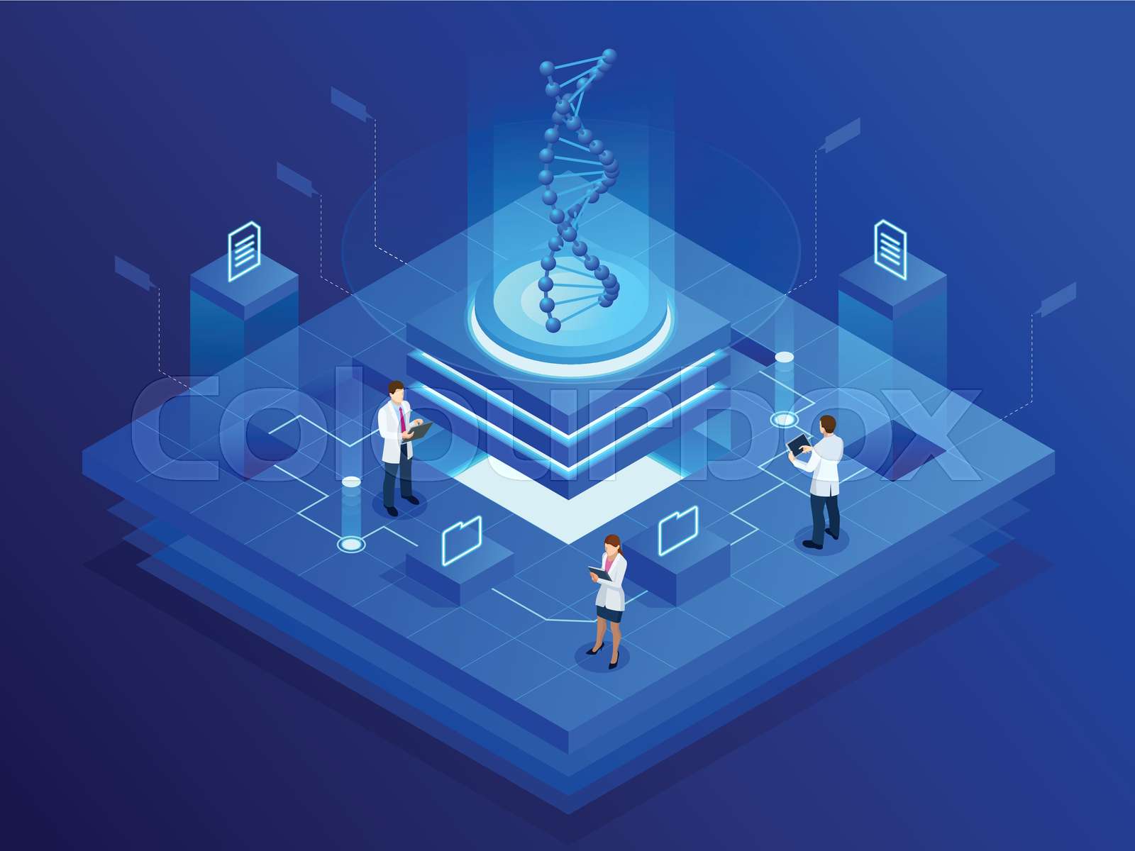 labor, naturwissenschaft, leben | Stock-Vektor | Colourbox