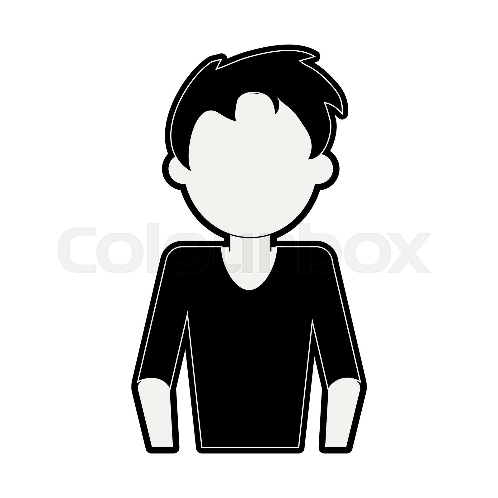 man avatar full body icon image | Stock vector | Colourbox