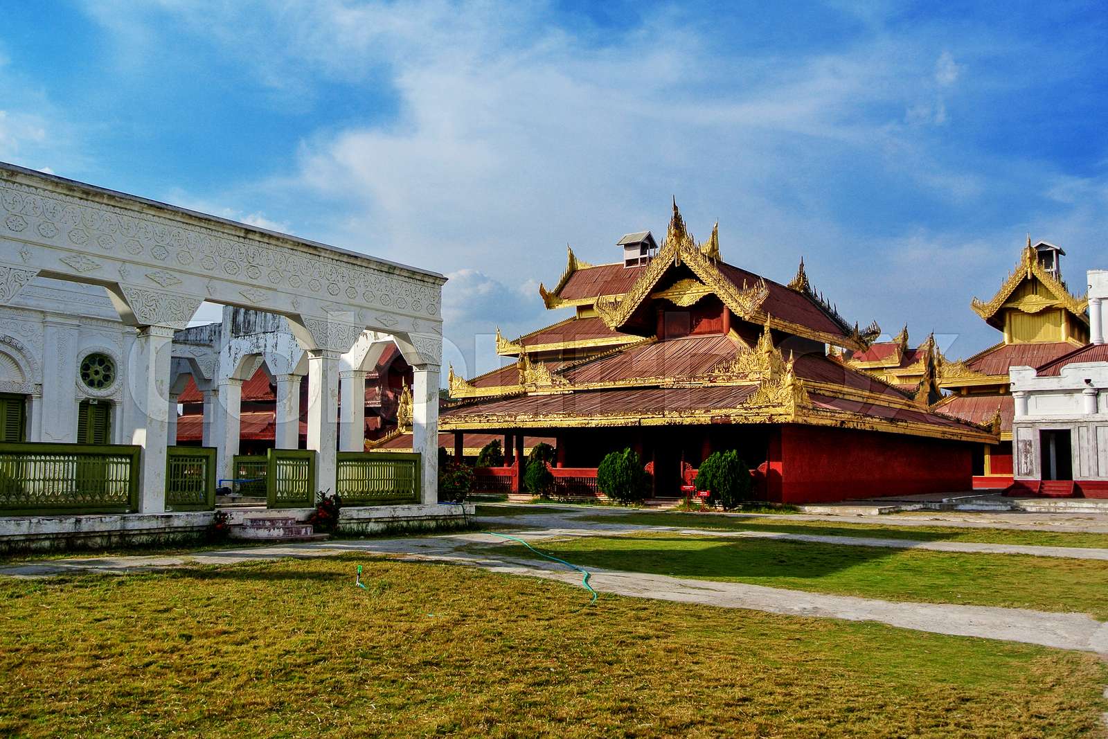 Mandalay Palace is the last royal palace of the last Burmese monarchy ...