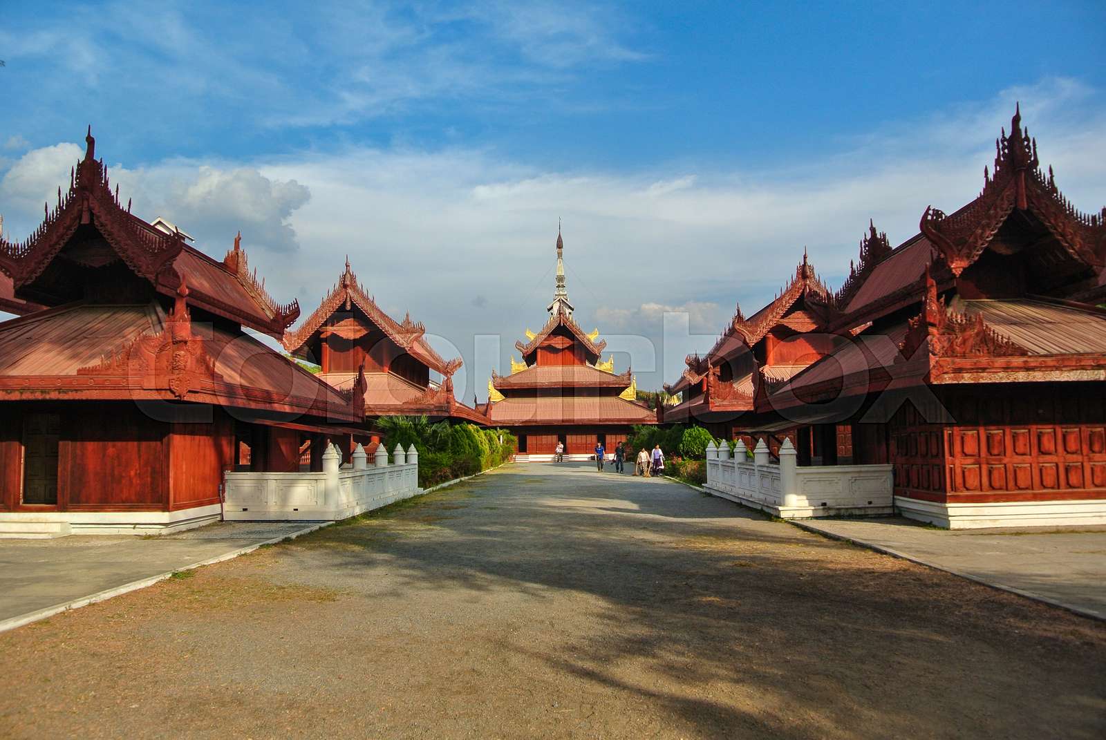 Mandalay Palace is the last royal palace of the last Burmese monarchy ...