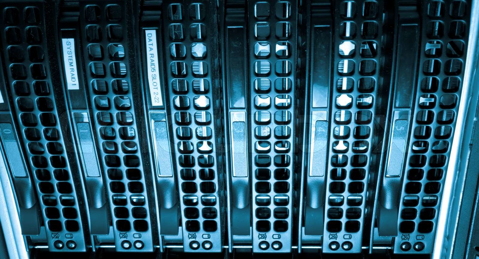 Rechenzentrum | Stock Bild | Colourbox