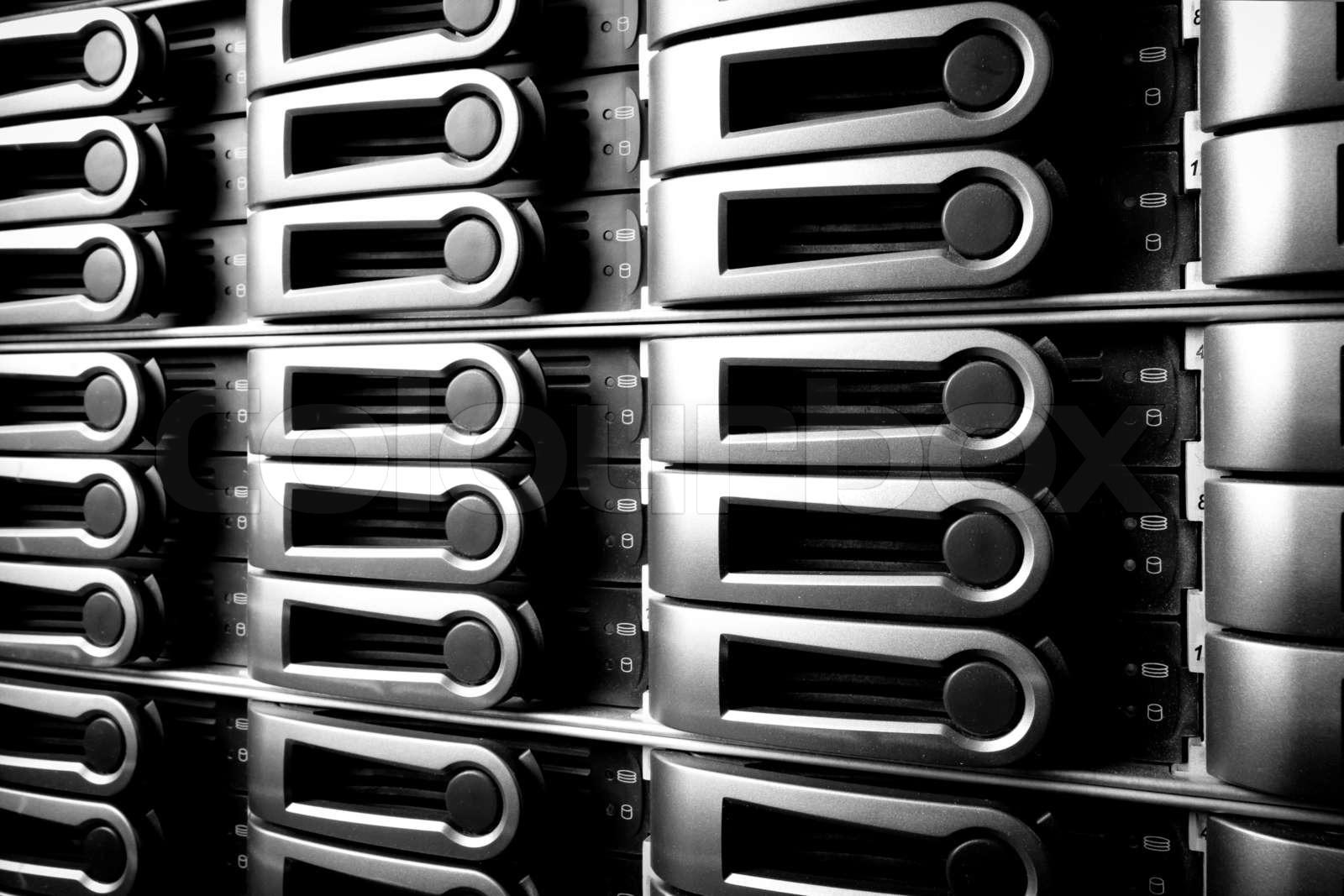 Rechenzentrum | Stock Bild | Colourbox