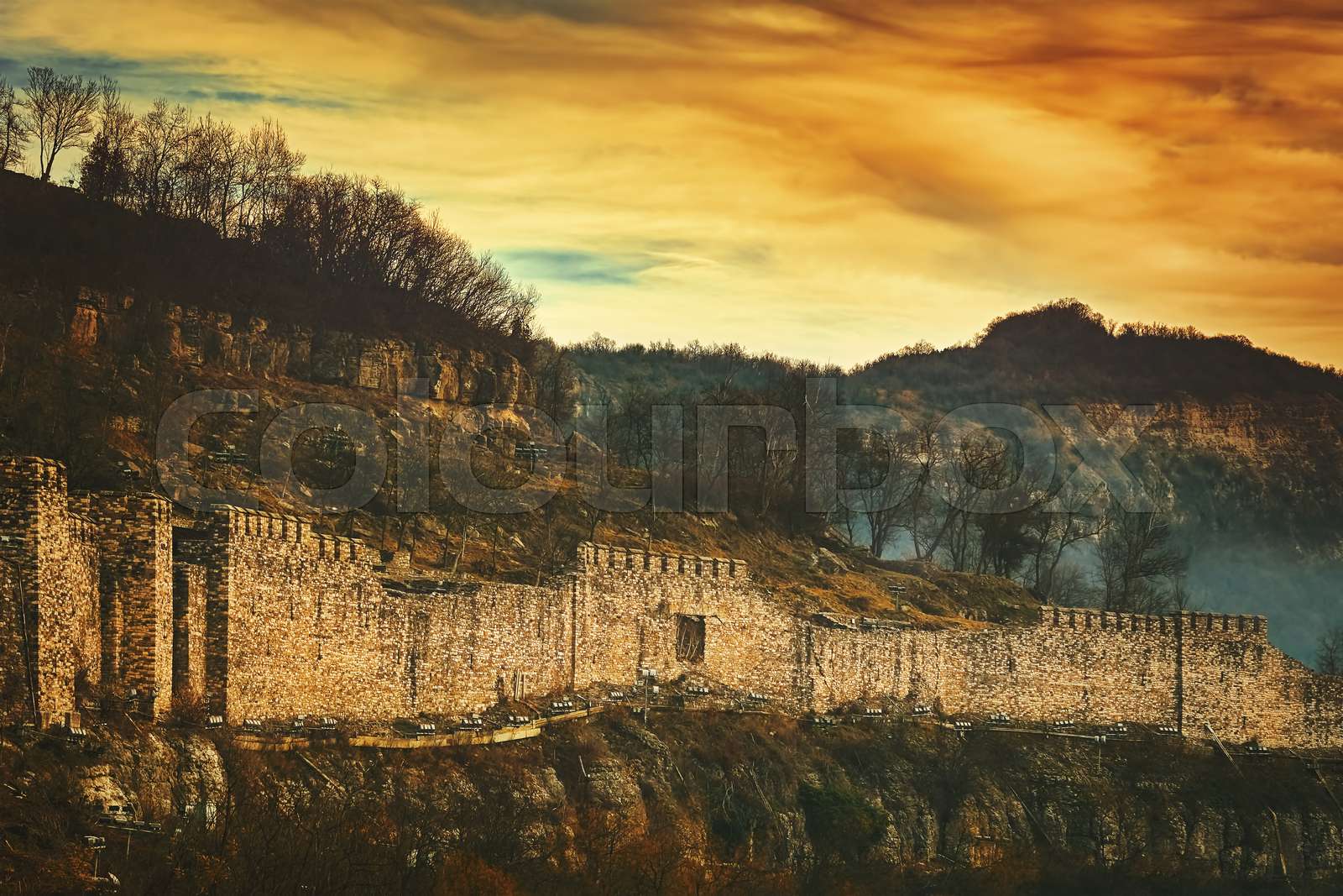 Medieval Stronghold Tsarevets | Stock image | Colourbox