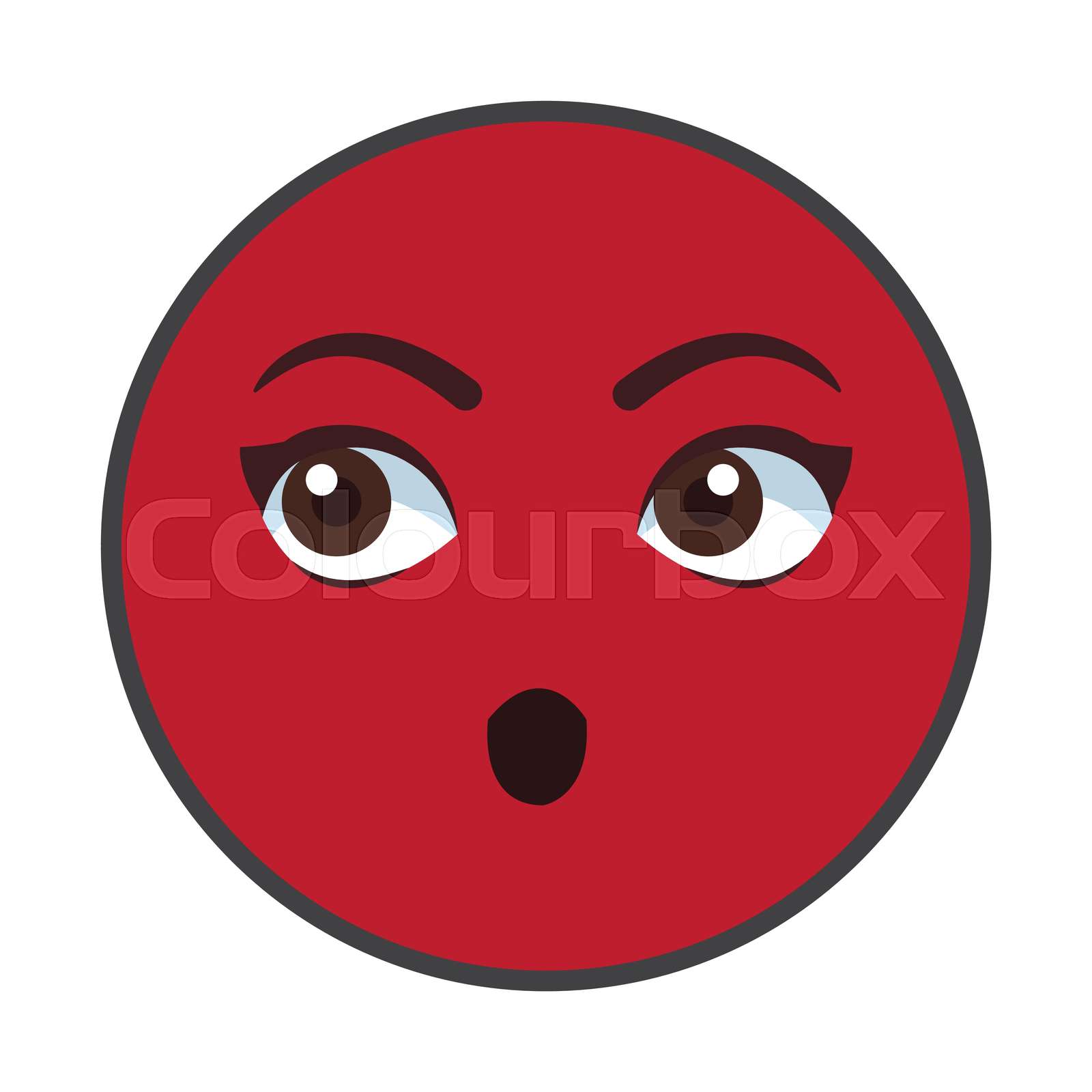 chat emoticon cartoon | Stock vector | Colourbox