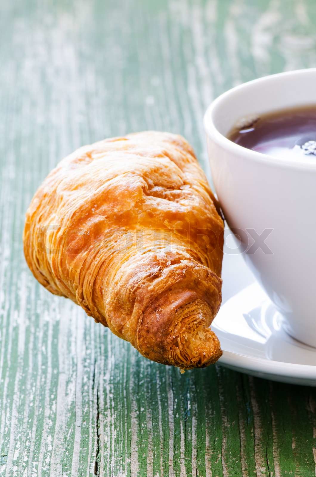 Kaffee und Gipfeli | Stock Bild | Colourbox