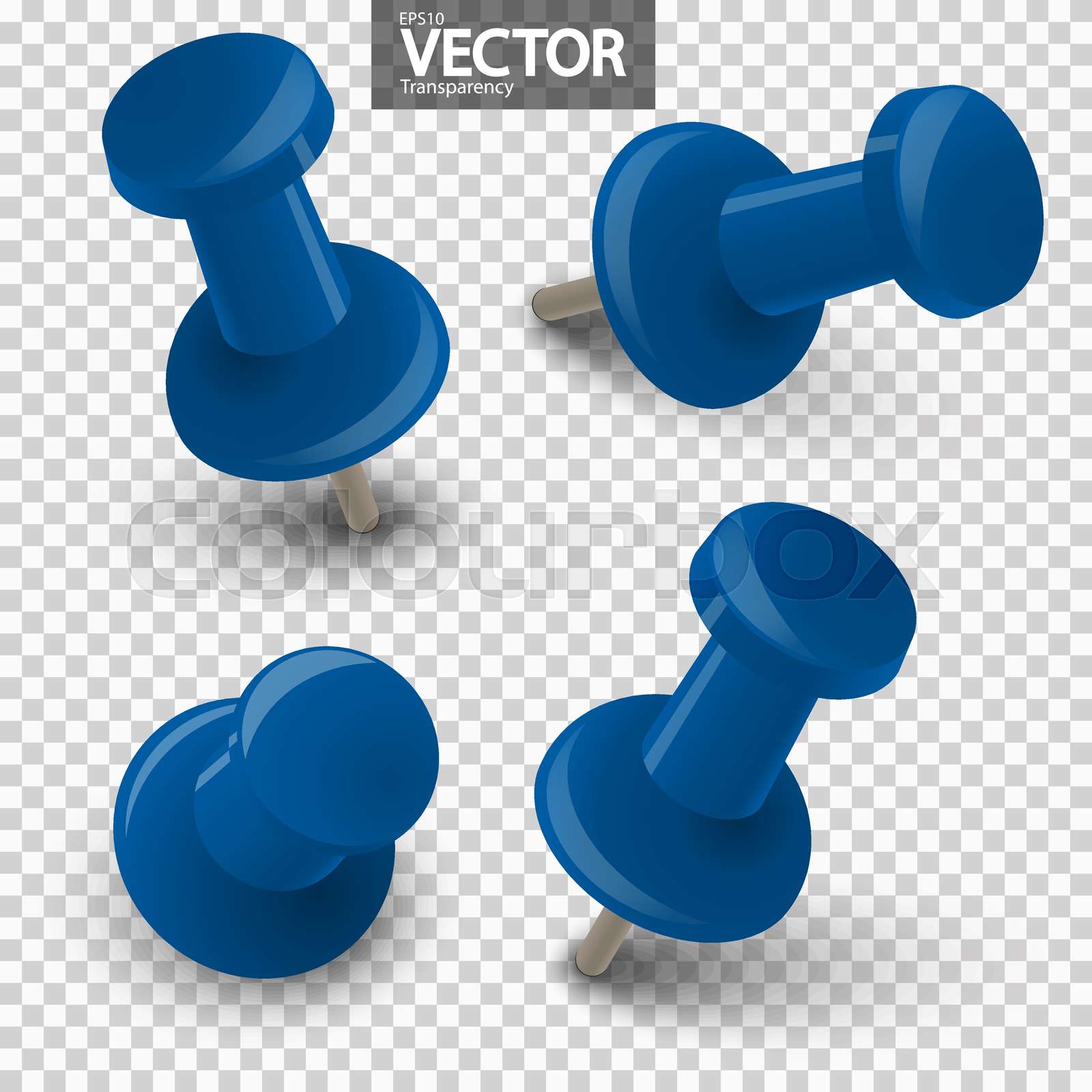 corkboard, stecknadel, icon | Stock-Vektor | Colourbox