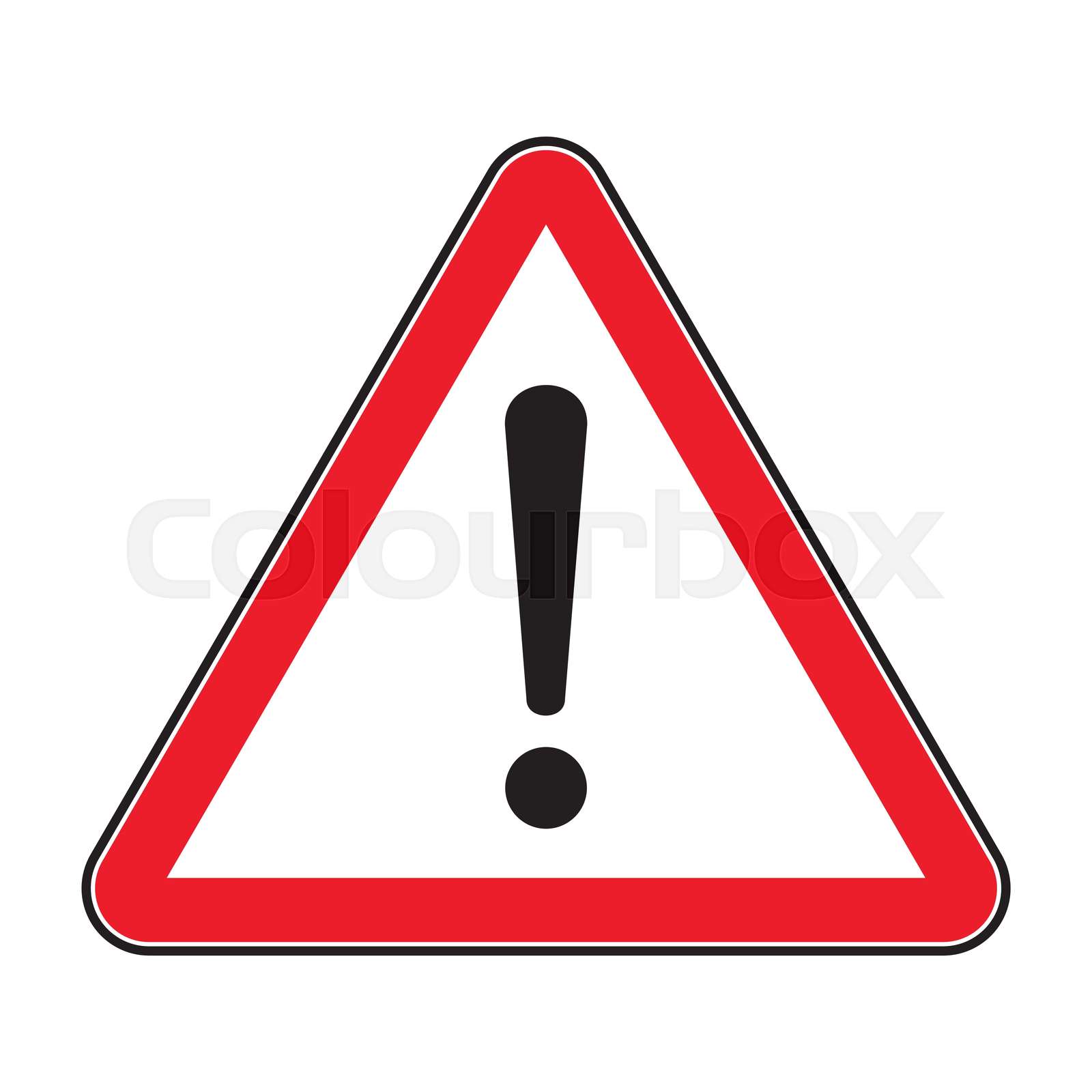 icon, bedrohung, alarm | Stock-Vektor | Colourbox