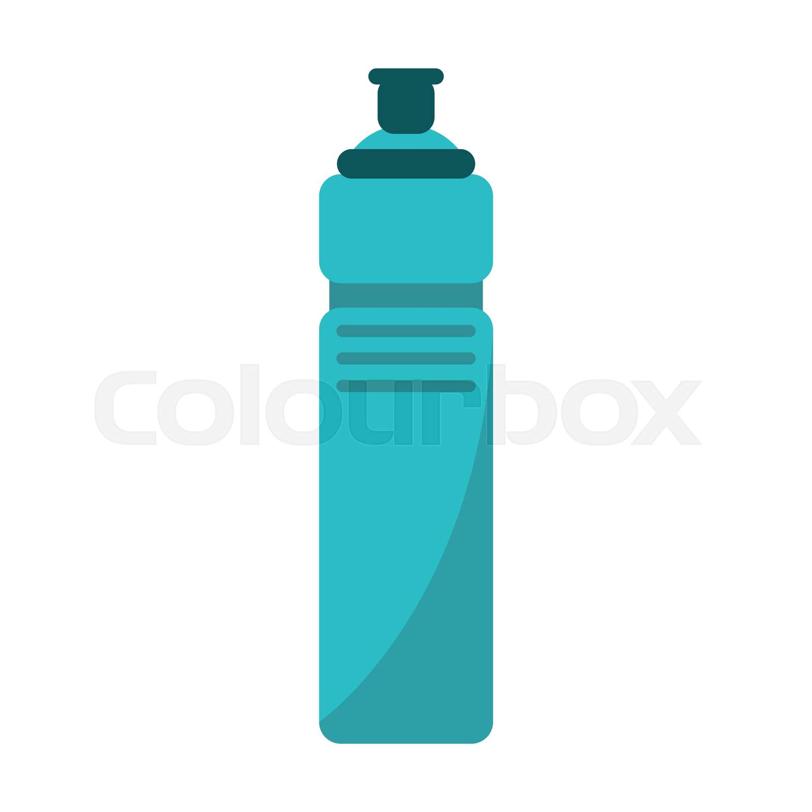 Water bottle isolated | Stock vector | Colourbox