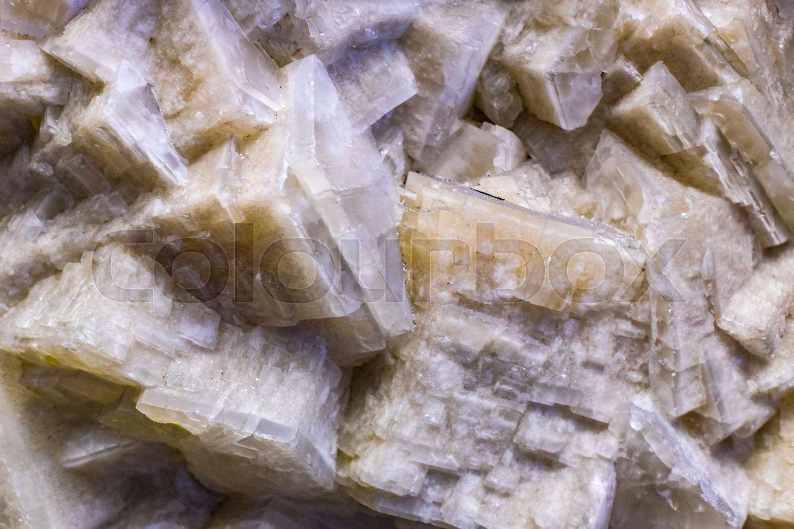 Background texture of crystals shot close-up | Stock image | Colourbox