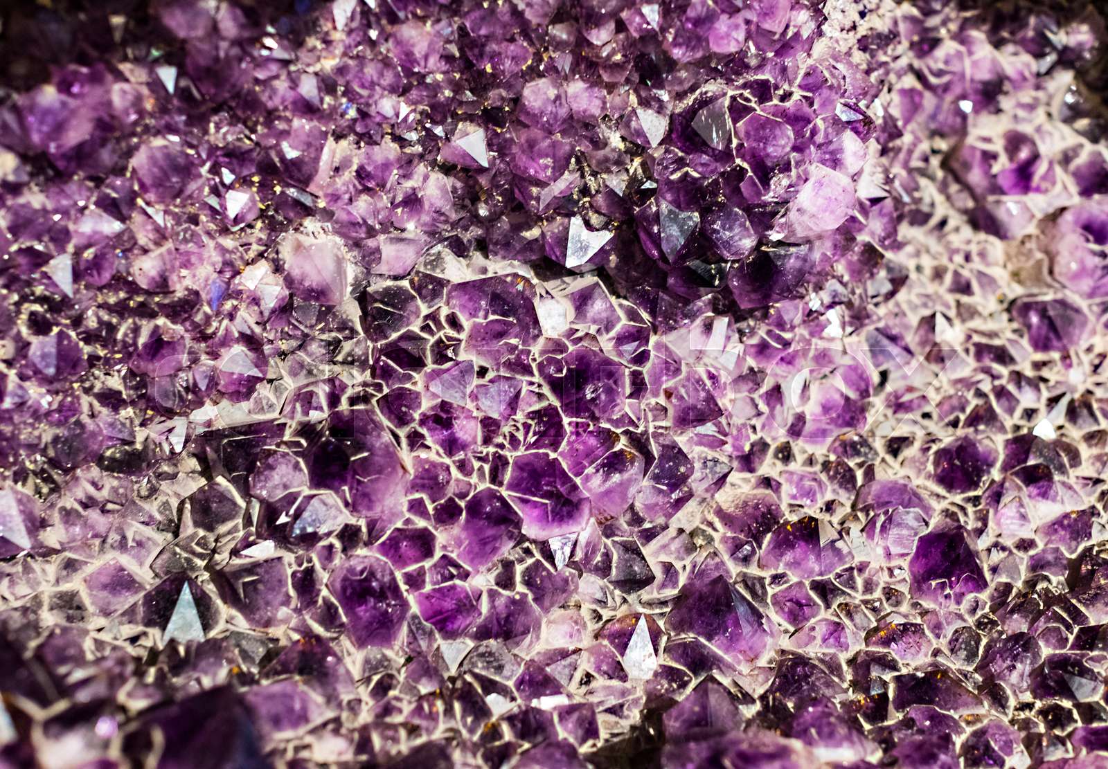 Background texture of crystals shot close-up | Stock image | Colourbox