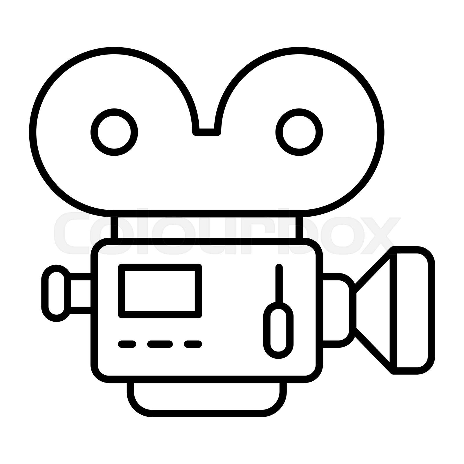 Simple Video Camera Drawing