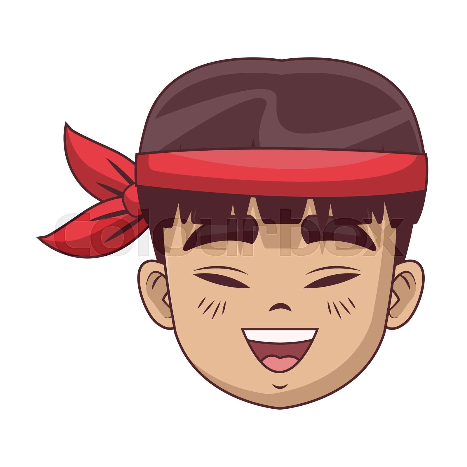 Young asian man | Stock vector | Colourbox