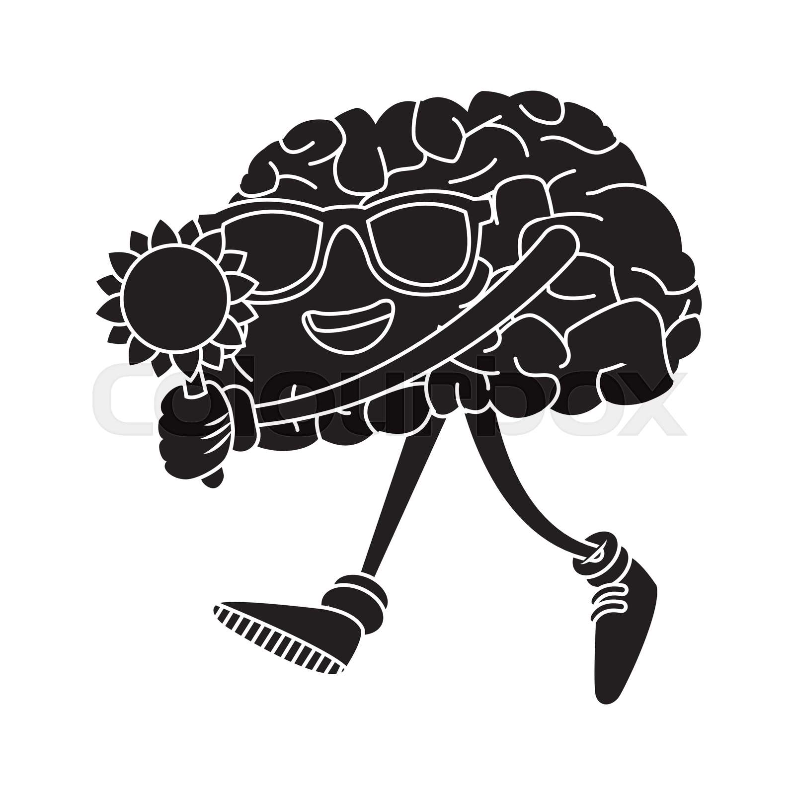 Cute Brain Clip Art