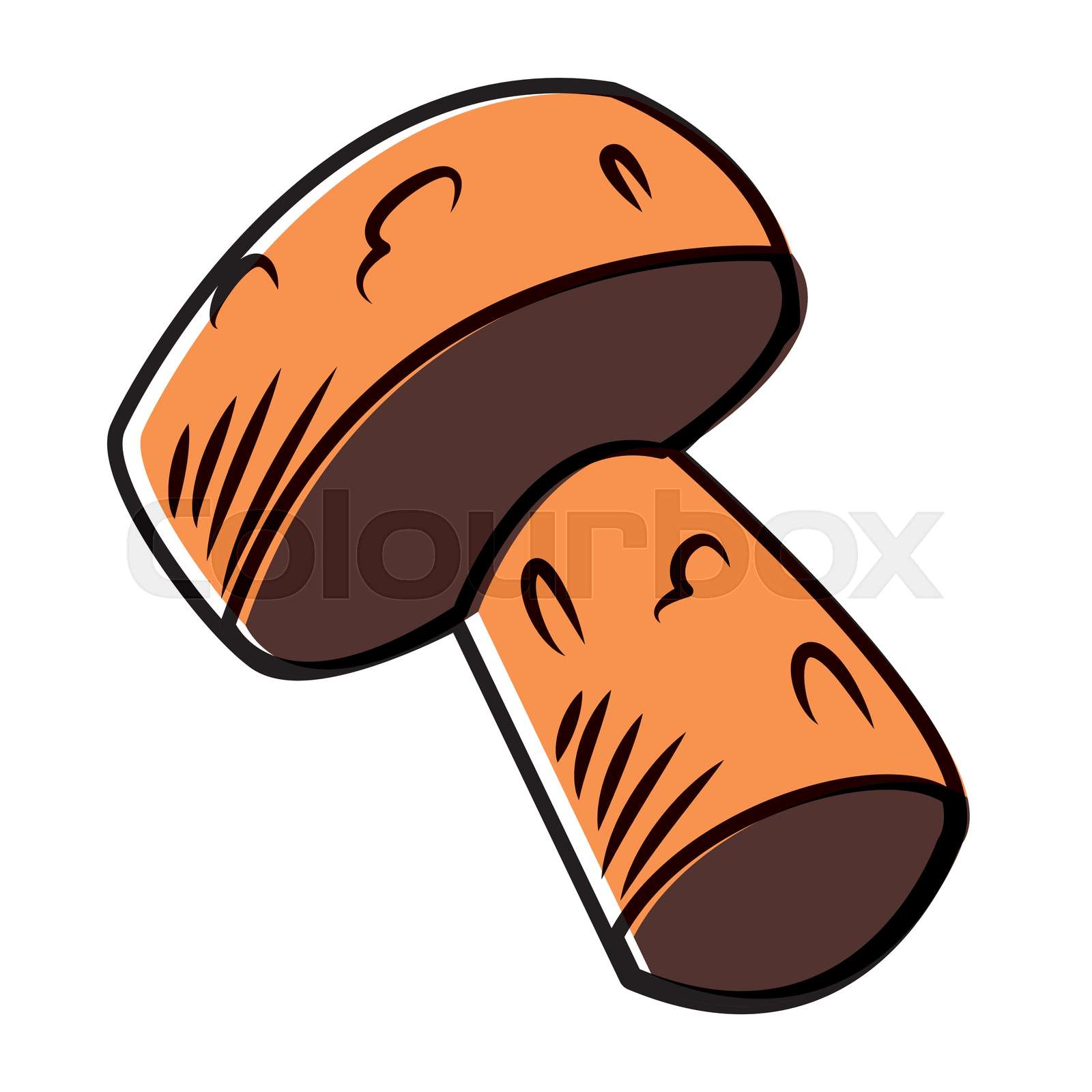 Wine cork cartoon | Stock vector | Colourbox