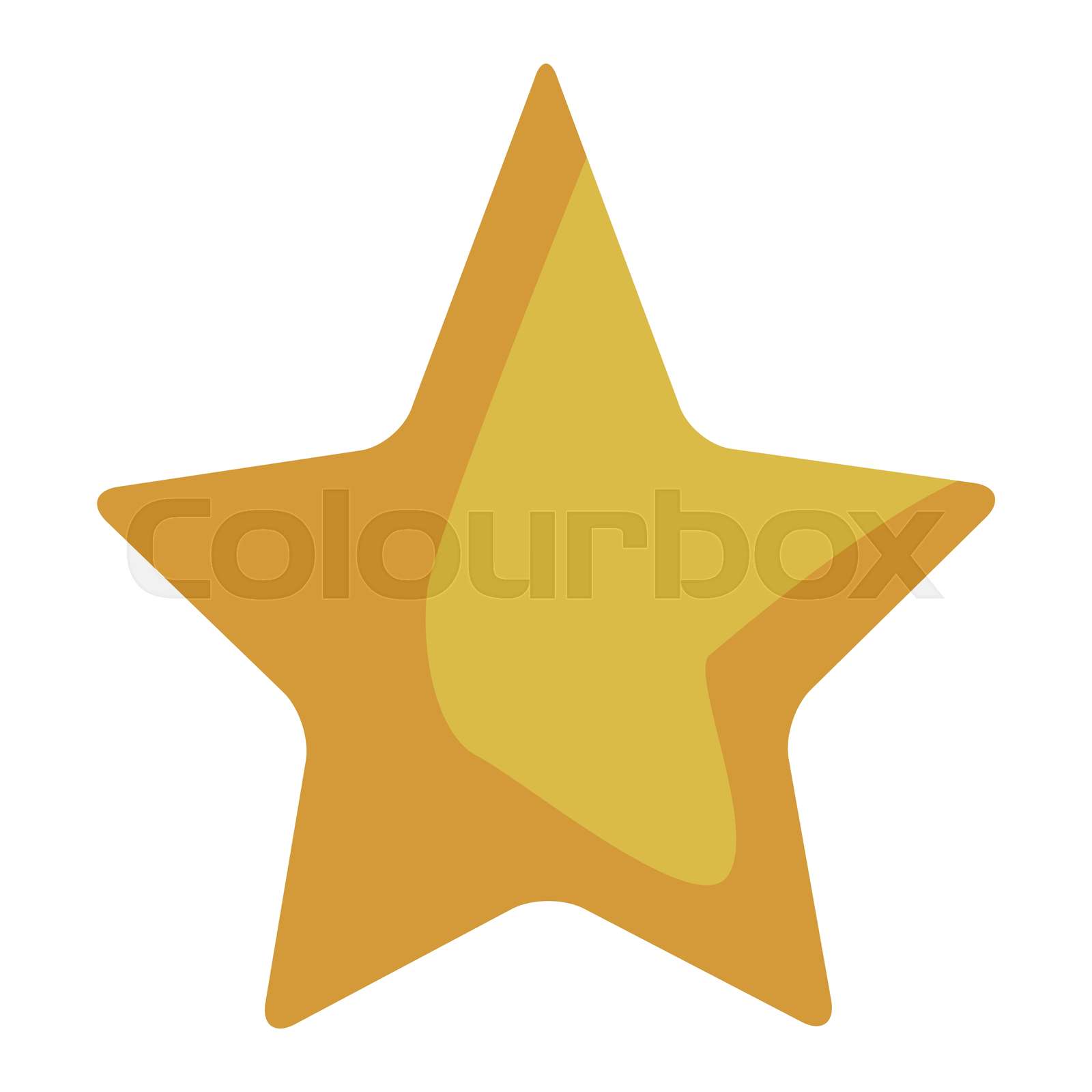 Star shape symbol | Stock vector | Colourbox