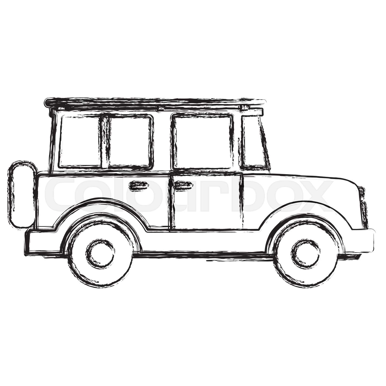 Off road sport truck | Stock vector | Colourbox