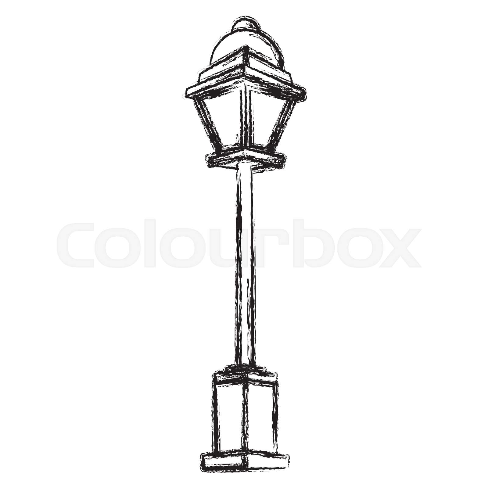 Street Lamp Drawing