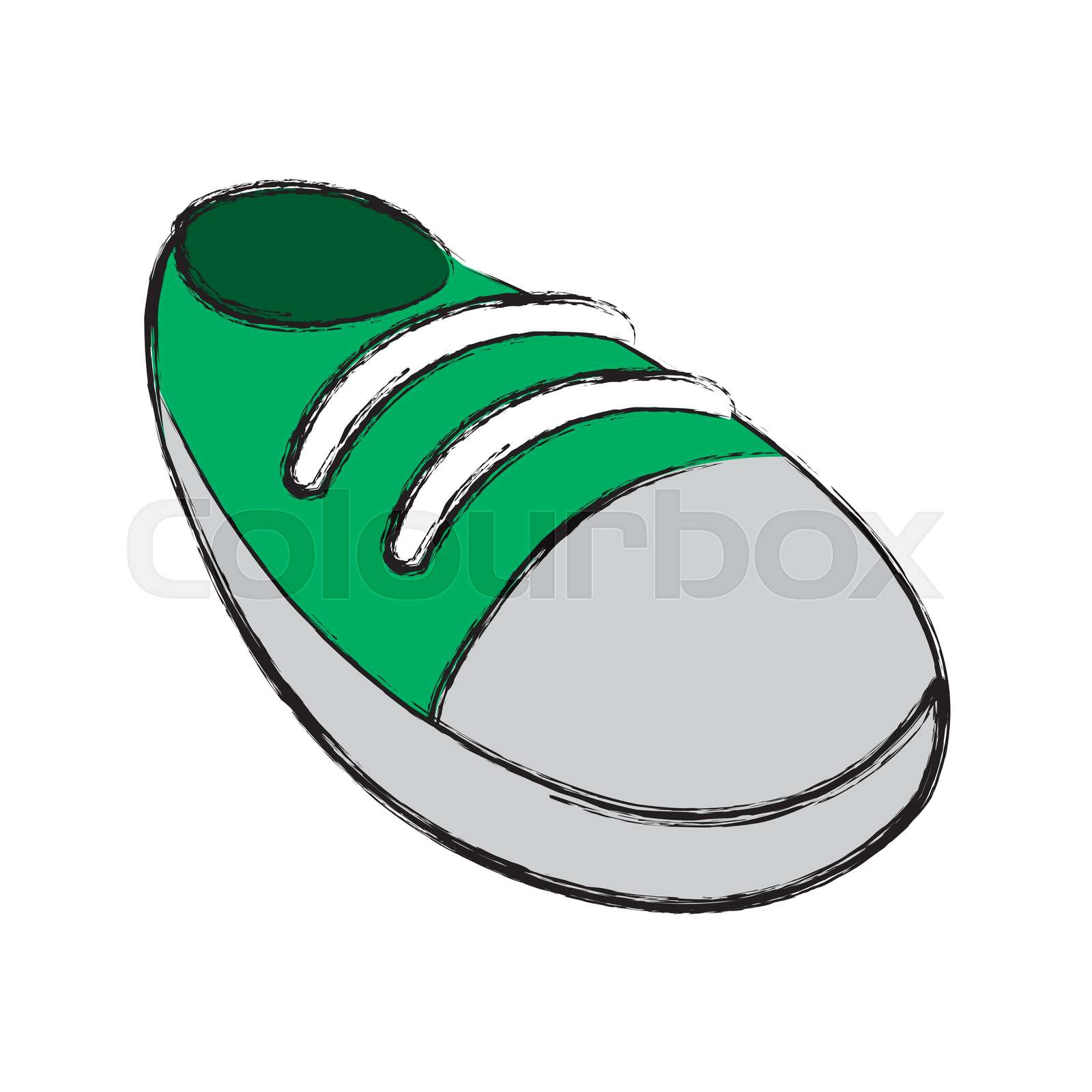 Shoe cartoon isolated | Stock vector | Colourbox