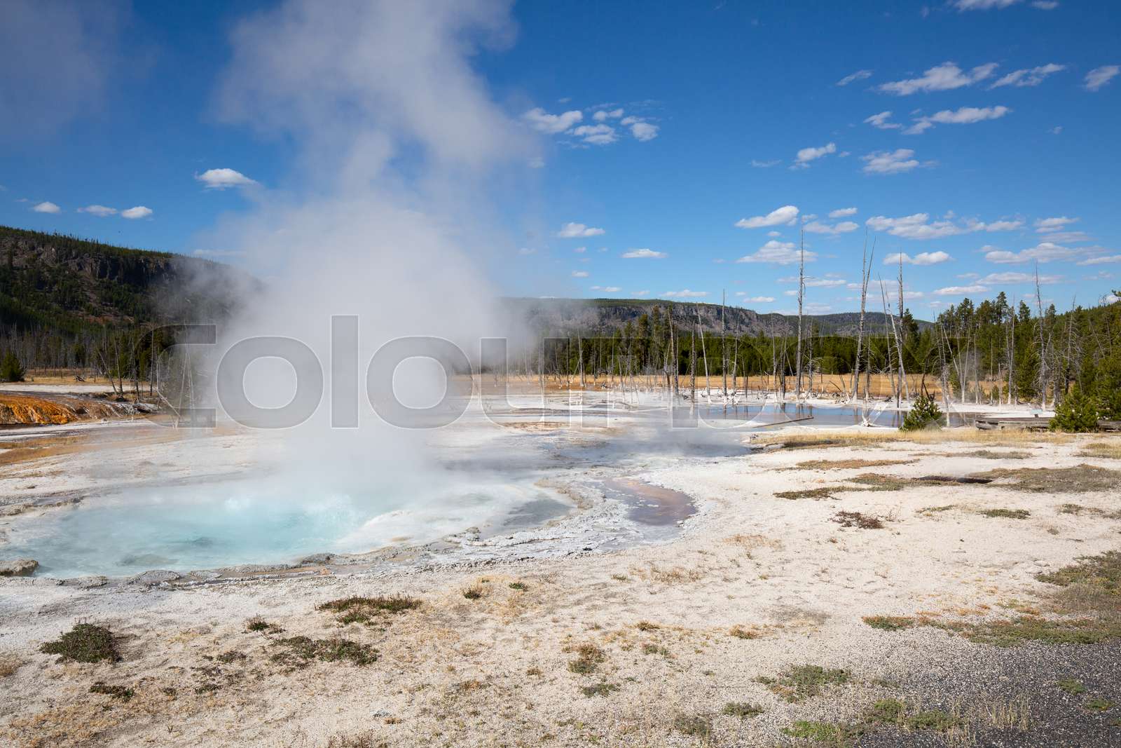 Geyser | Stock image | Colourbox