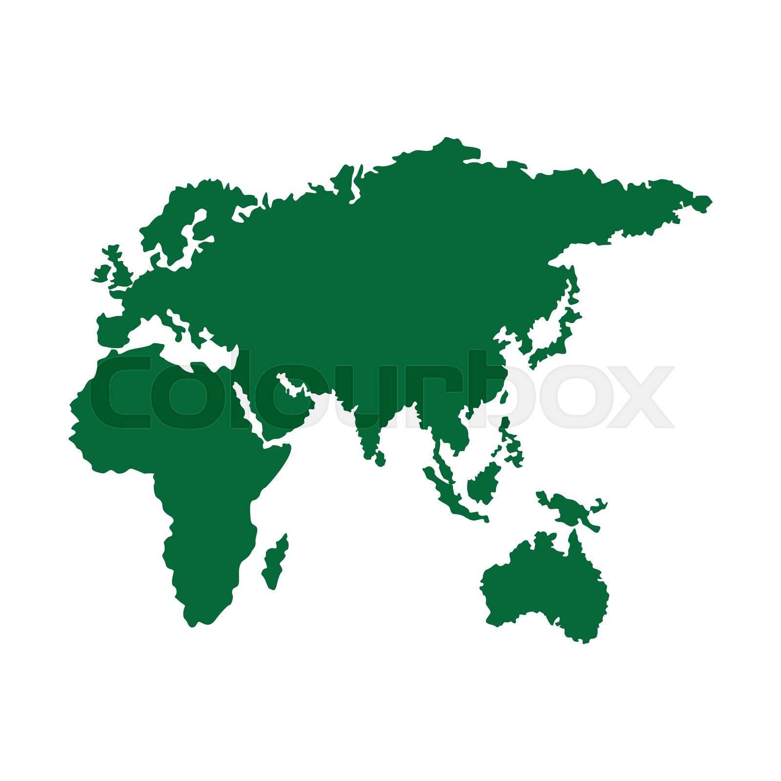 Blank Map Of Europe And Asia Together