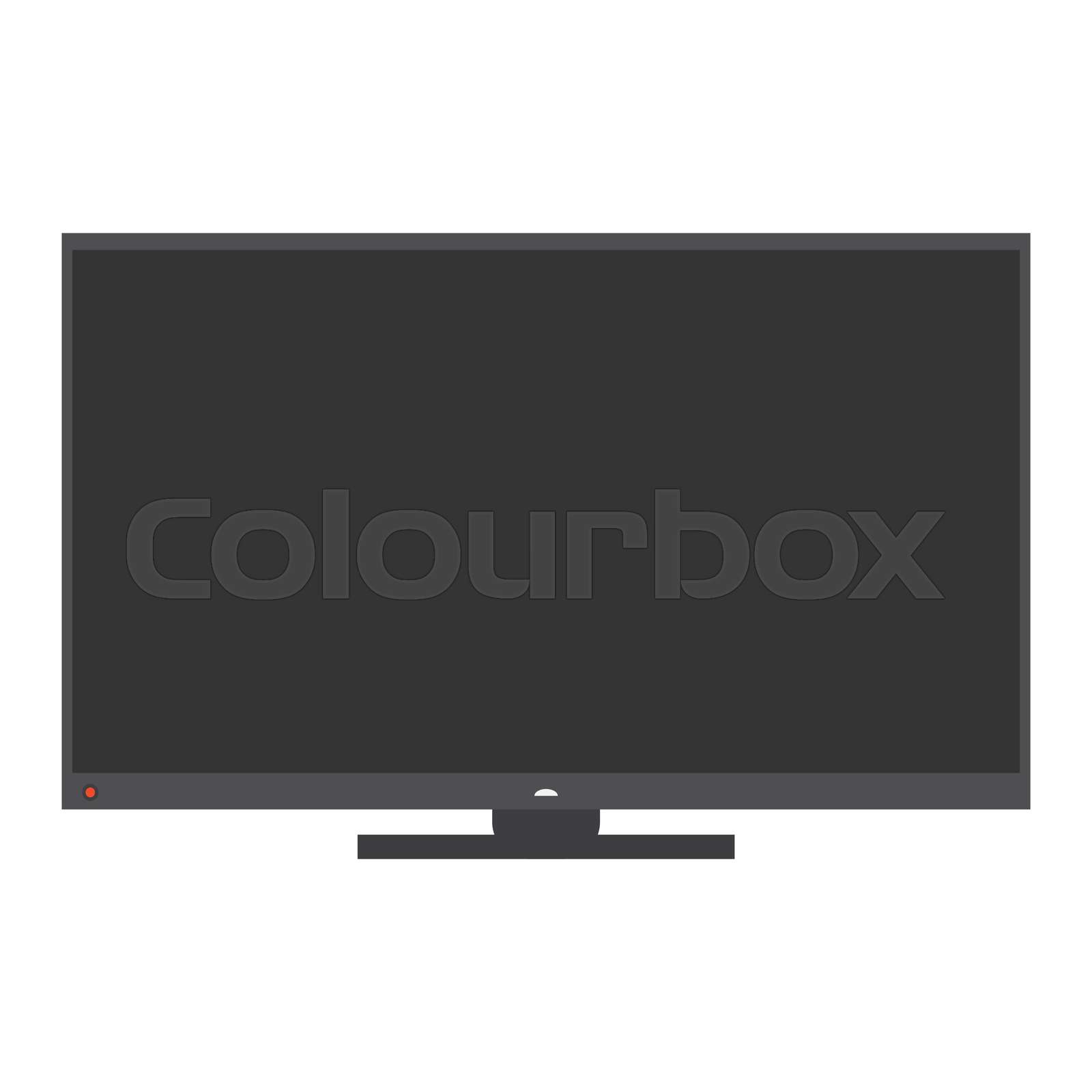modern tv icon | Stock vector | Colourbox