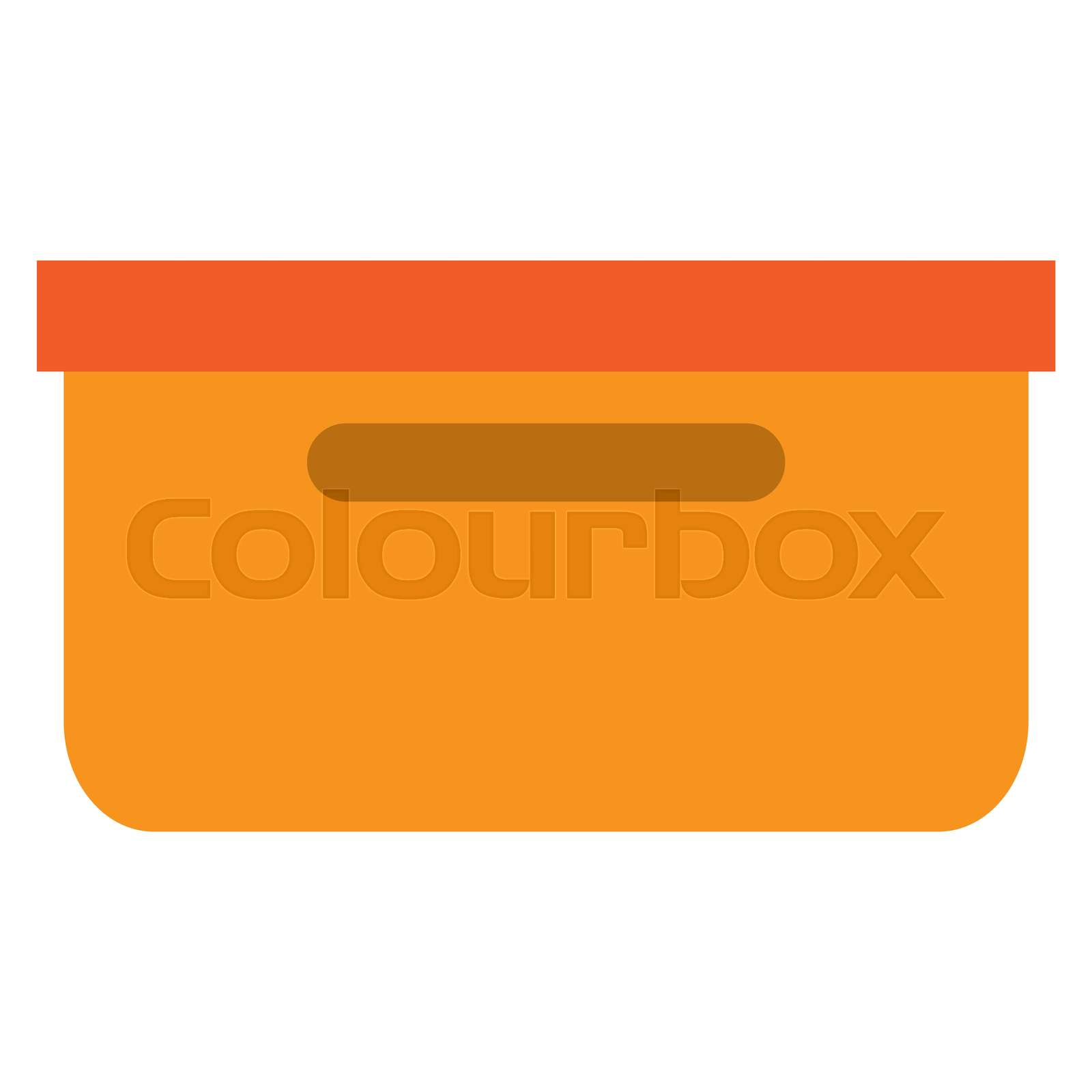folder container file icon | Stock vector | Colourbox